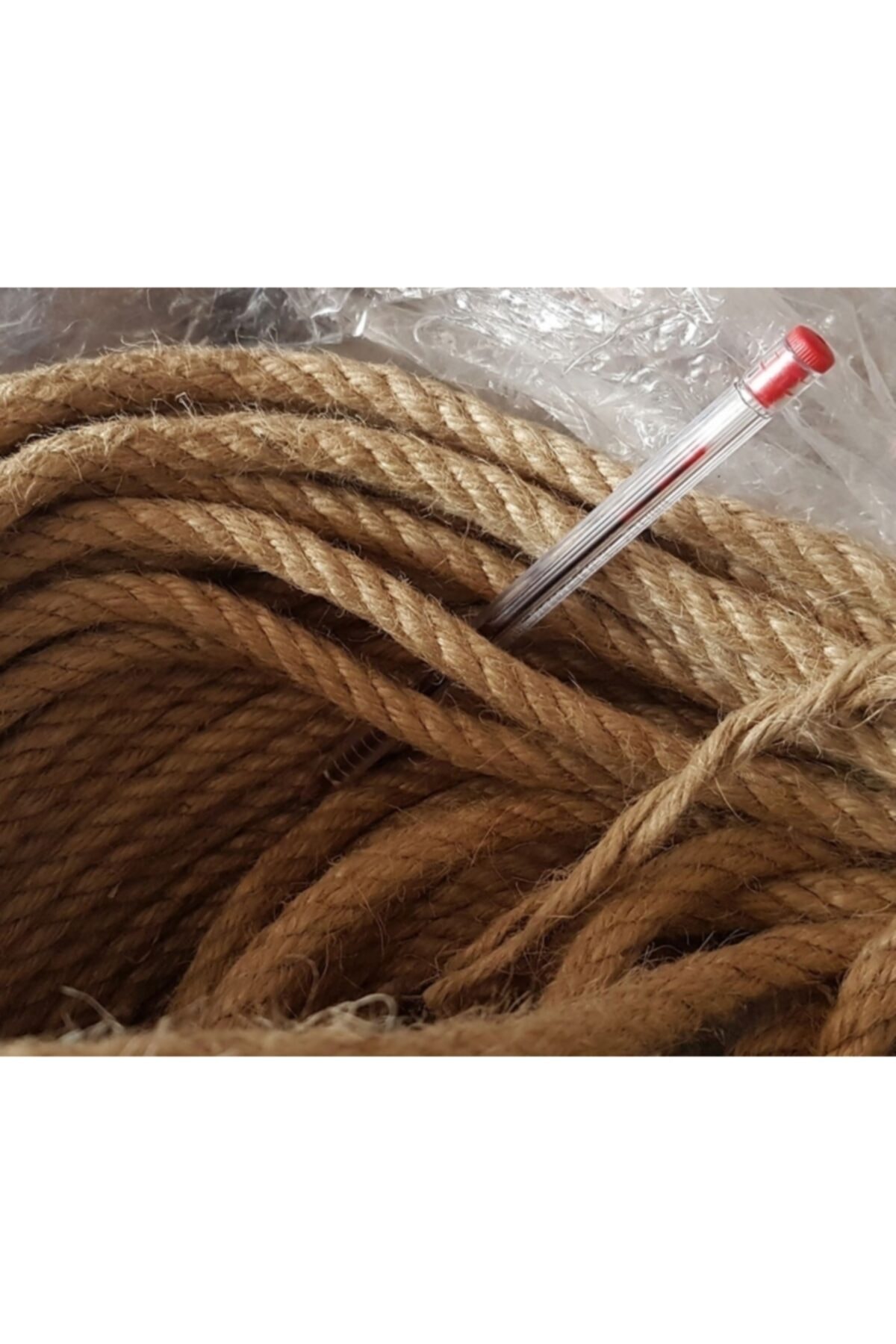 Aker Hediyelik 6mm 10 m Hasır İp Jüt İpler Sicim Kınnap İp Türleri El ...