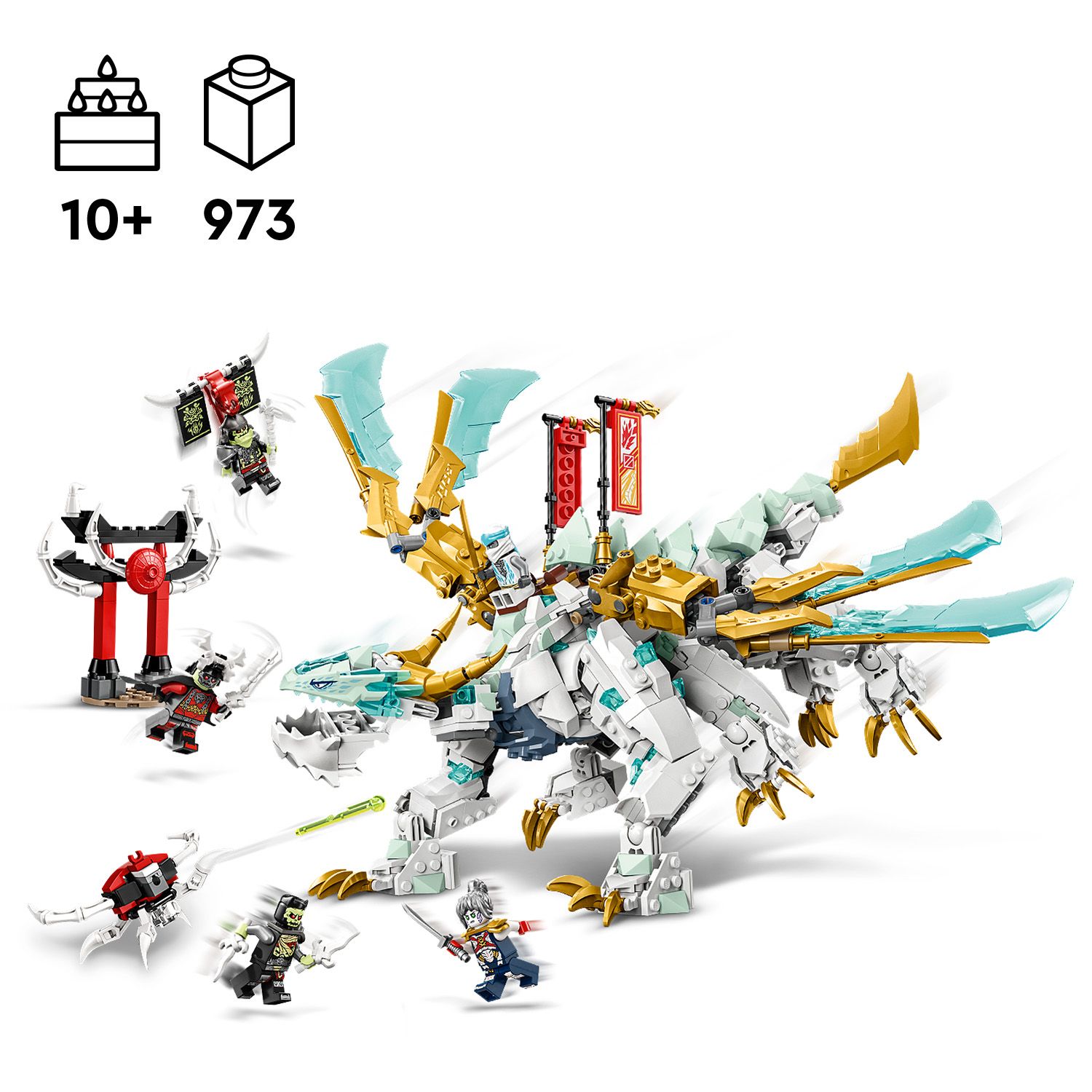 LEGO ® NINJAGO® Zane’in Buz Ejderhası Yaratığı 71786 - 10 Yaş ve Üzeri ...
