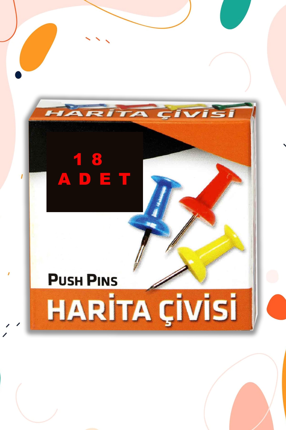 AND Mantar Pano Türkçe Vintage Dünya Haritası Baskılı Ahşap Çerçeveli ...