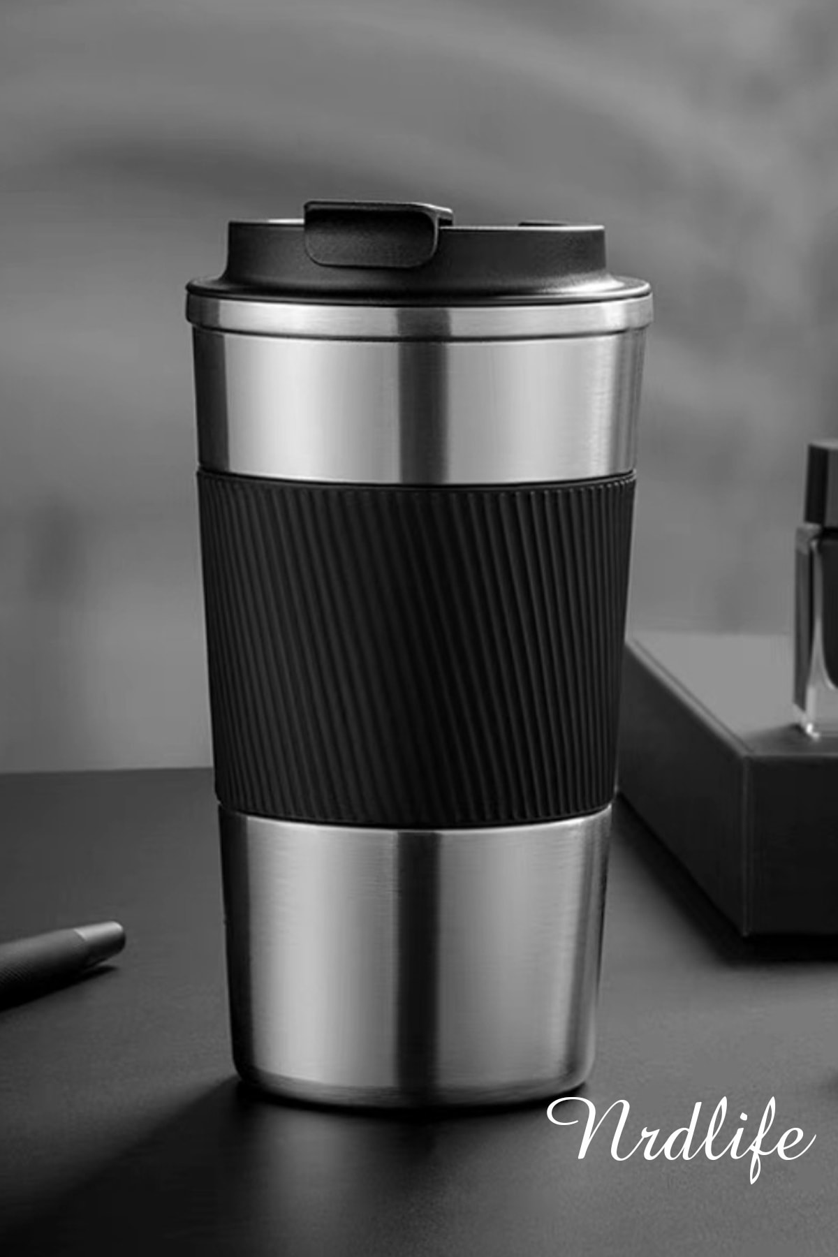 NRDLİFE Çift Katmanlı Paslanmaz 304 Çelik Termos Bardak 500 Ml Termos ...