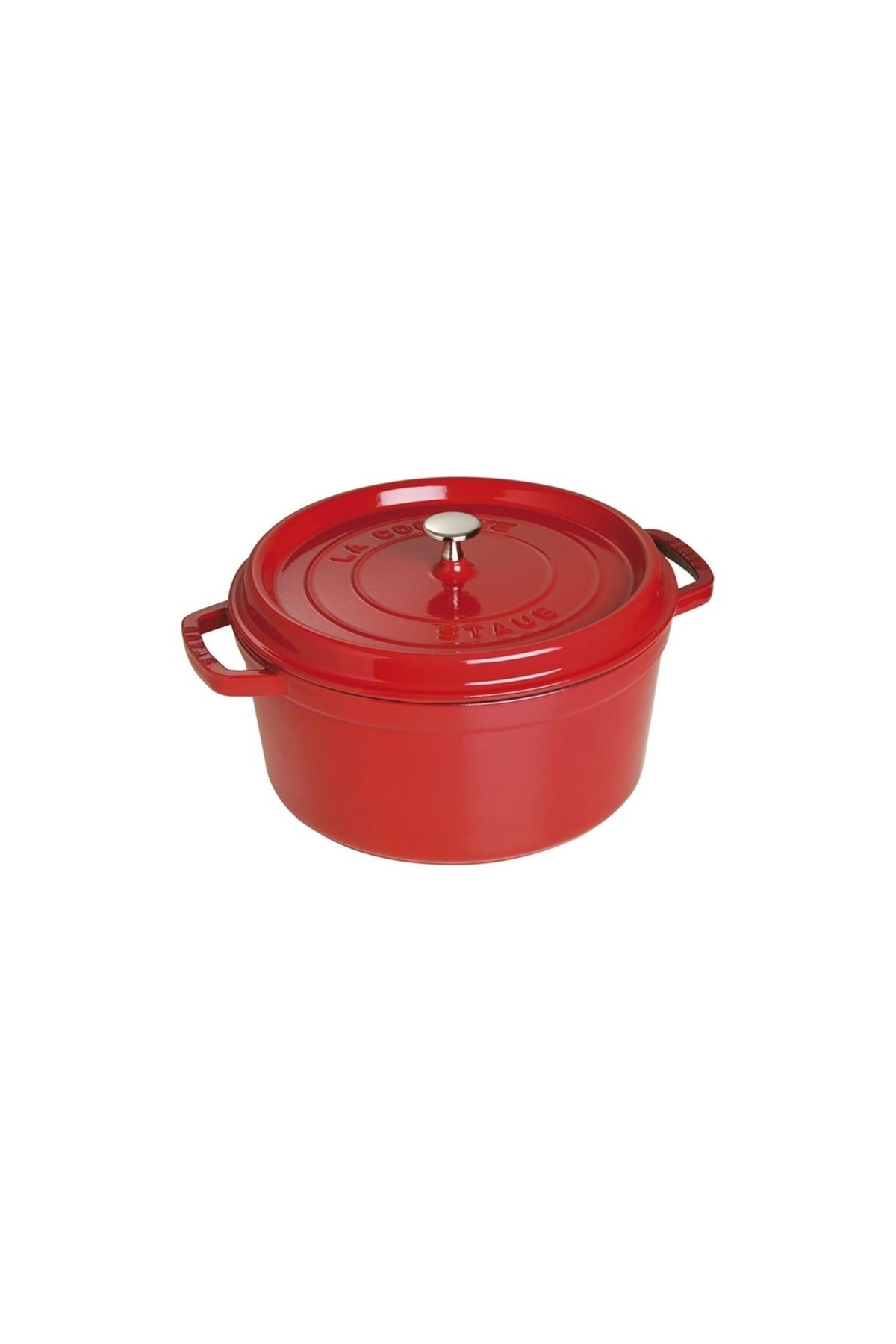 STAUB Cast Pot Red Round 28 Cm - Trendyol