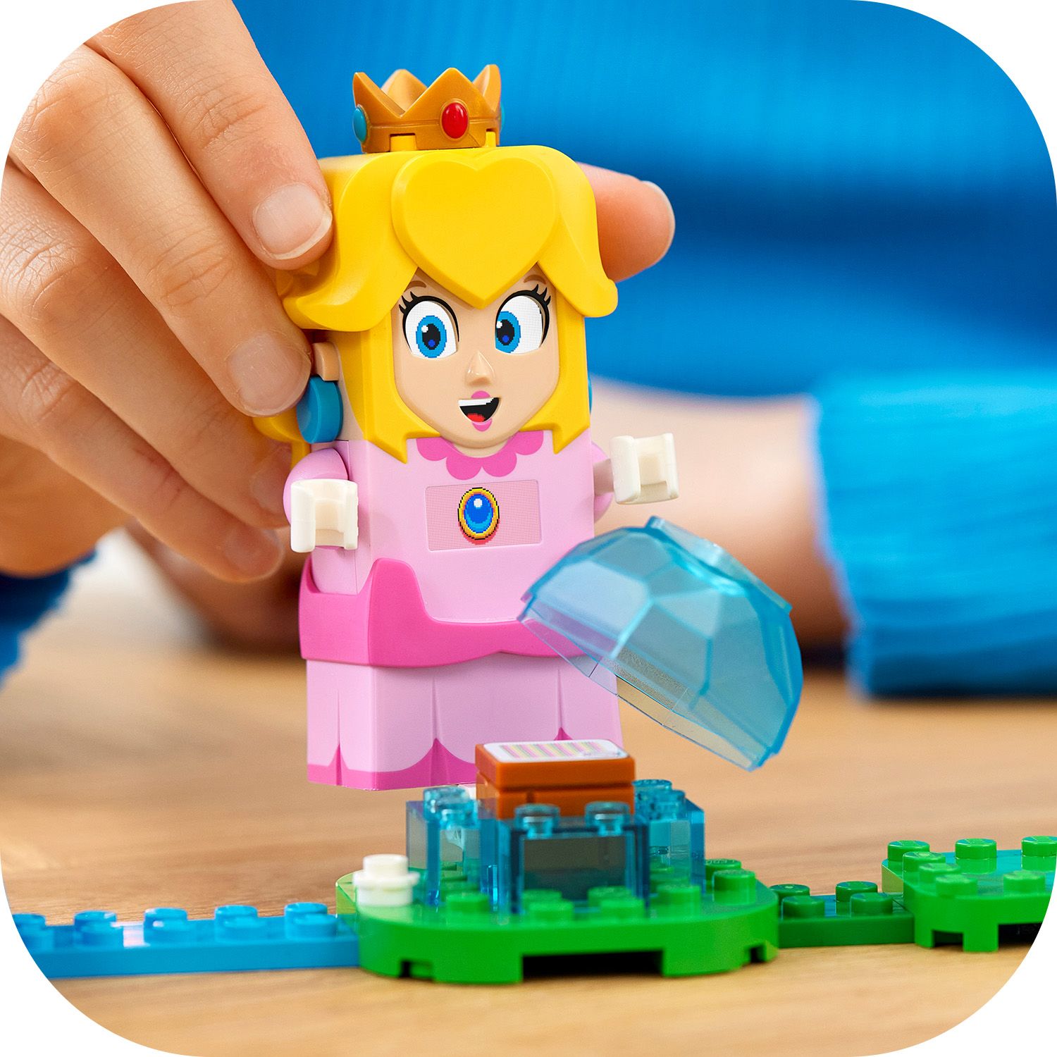 LEGO ® Super Mario™ Cat Peach Kostümü ve Donmuş Kule Ek Macera Seti ...