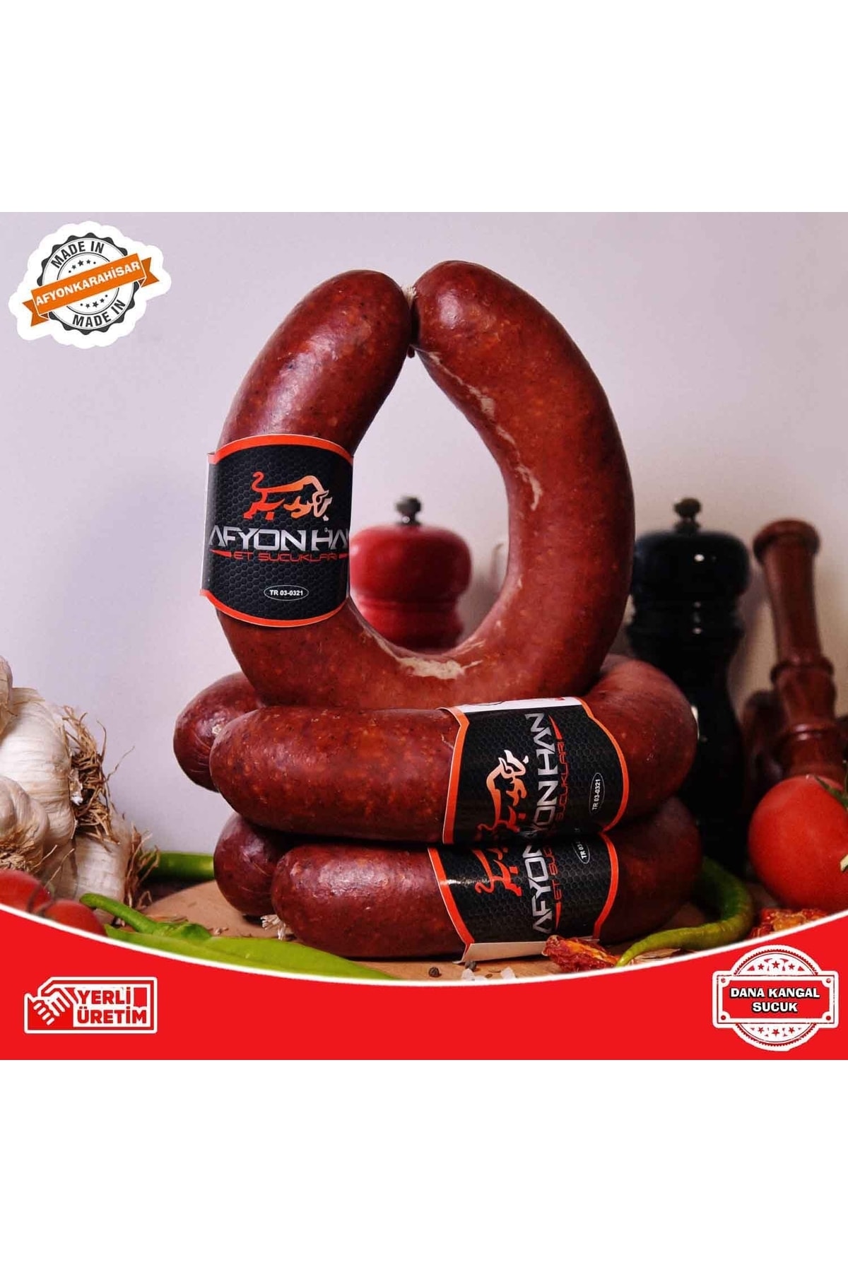 Afyon Han Et Sucukları Dana Kangal Sucuk 1 Kg - Fiyatı, Yorumları