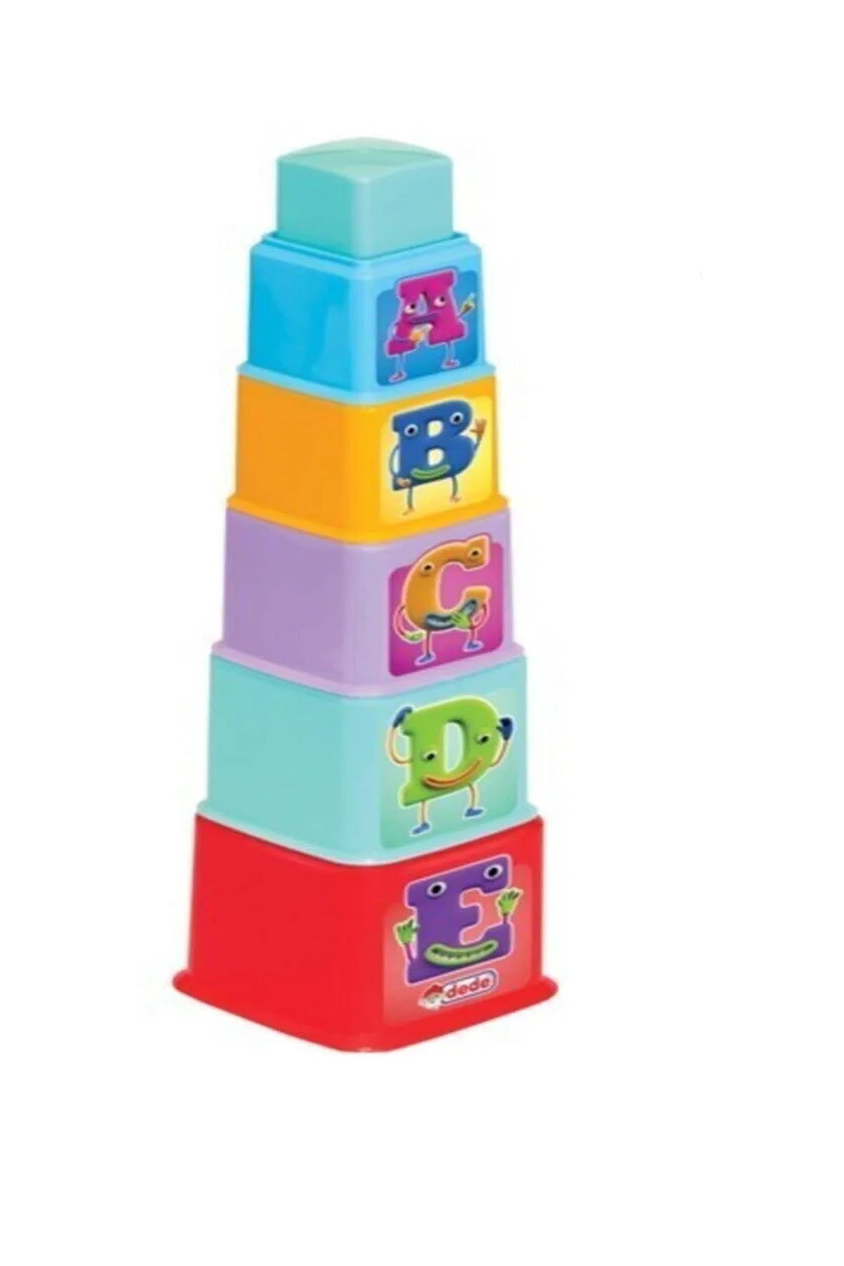 SAZE Egitici Kalıte Sevimli Kule 6'lı + Eğlenceli Aktivite Tireni ...