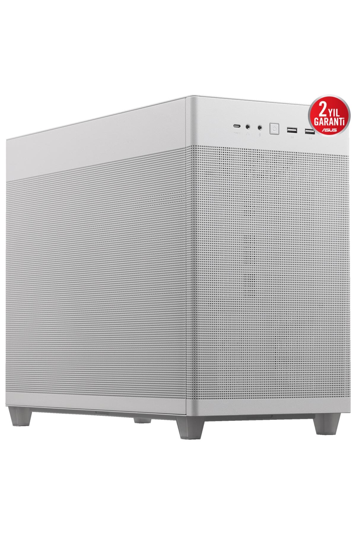ASUS Prime Ap201 1x120mm Fan Usb 3.2 Type-c Beyaz Micro-atx Small Tower ...