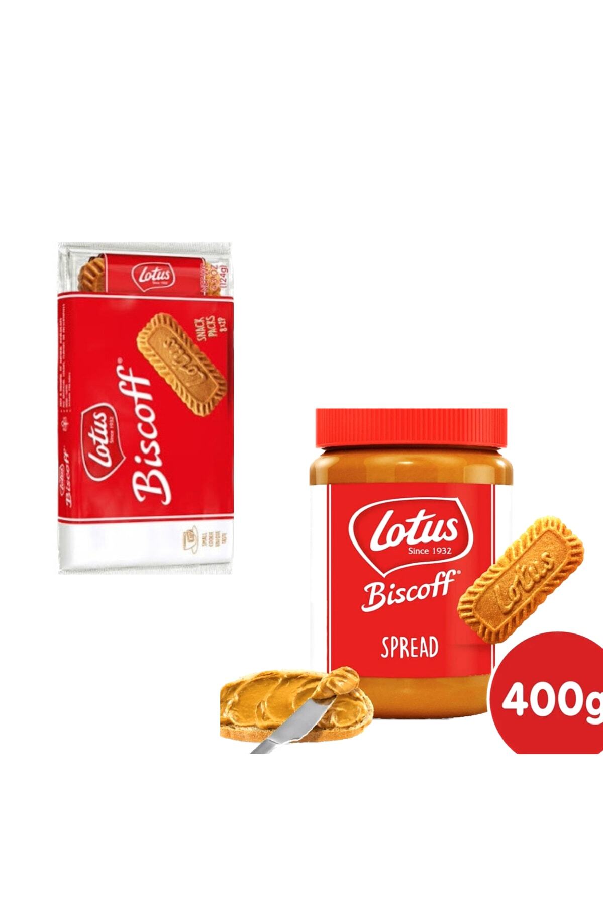 Lotus Biscoff Spread Bisküvi Kreması 400 Gr + Biscoff Karamelize Bisküvi 125 Gr Fiyatı ...