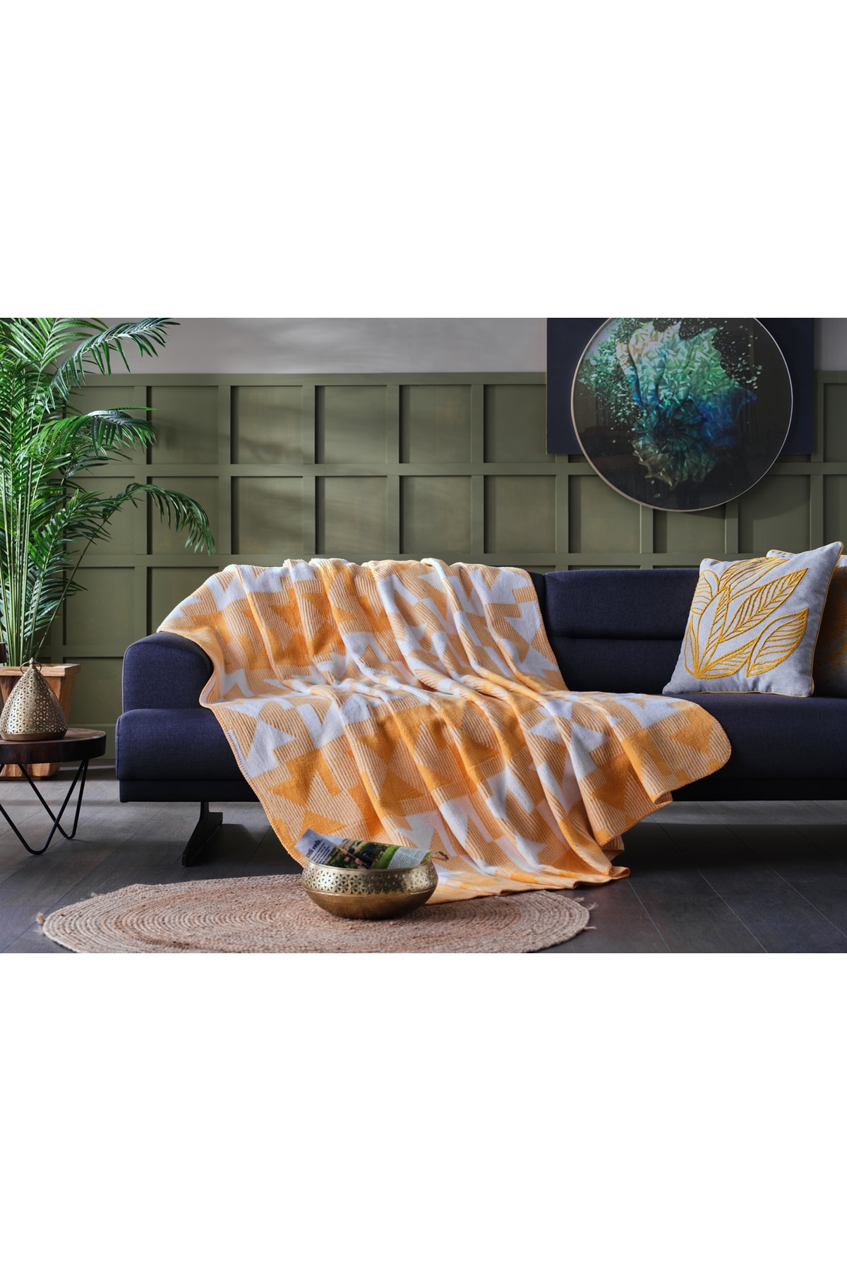 Doqu Home Origami Battaniye Tek Kişilik - Sarı Fiyatı, Yorumları - Trendyol