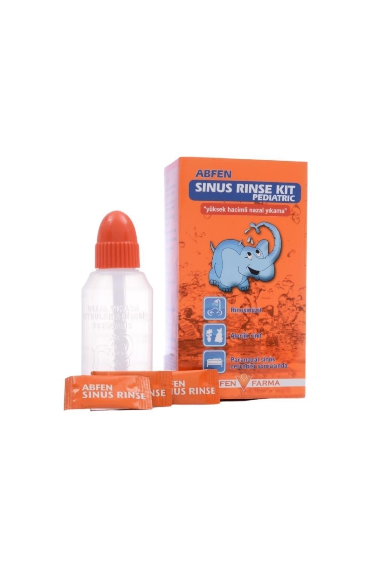 Abfen Farma Sinus Rinse Kit Pediatric Yüksek Hacimli Nazal Yıkama ...