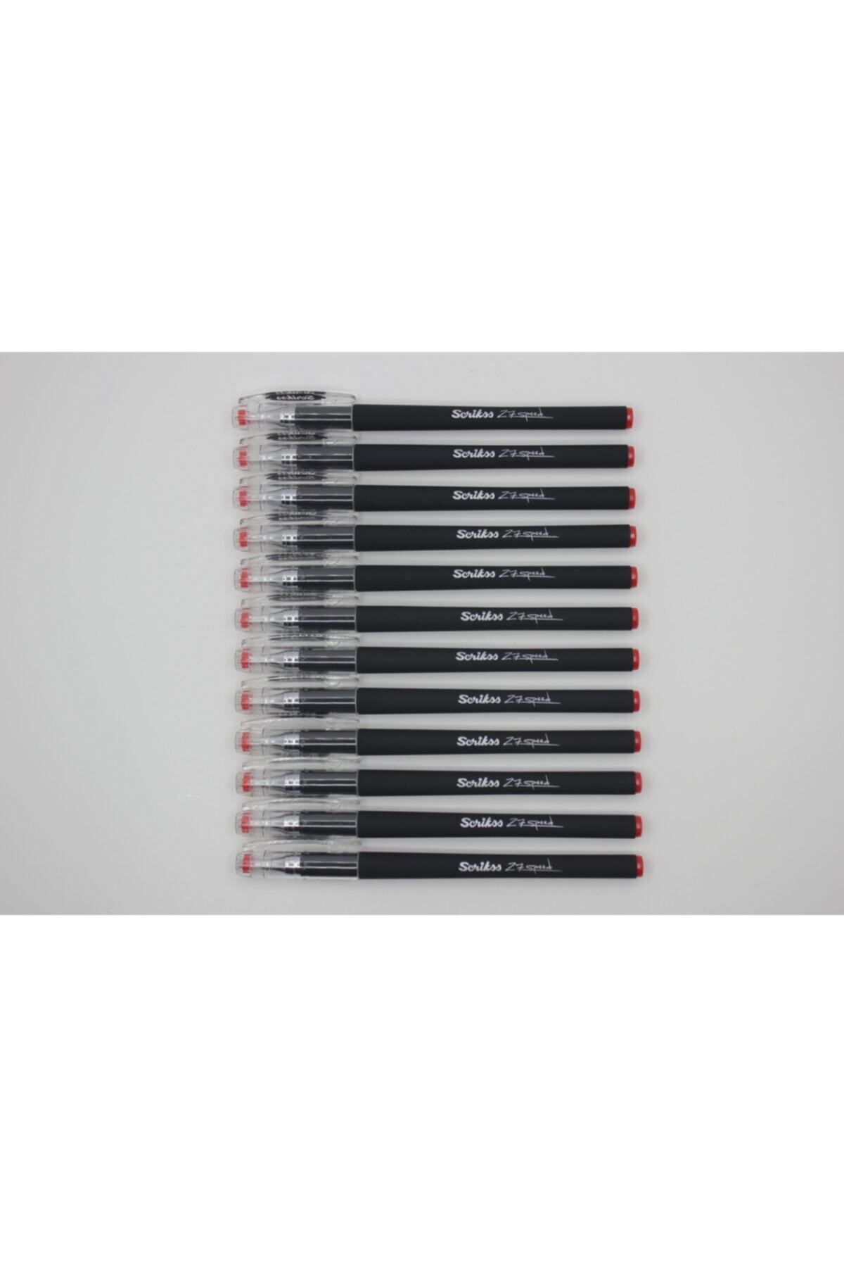 Scrikss Z7 Speed Jel Tükenmez Kalem Kırmızı 0.7mm (12adet) - Fiyatı ...