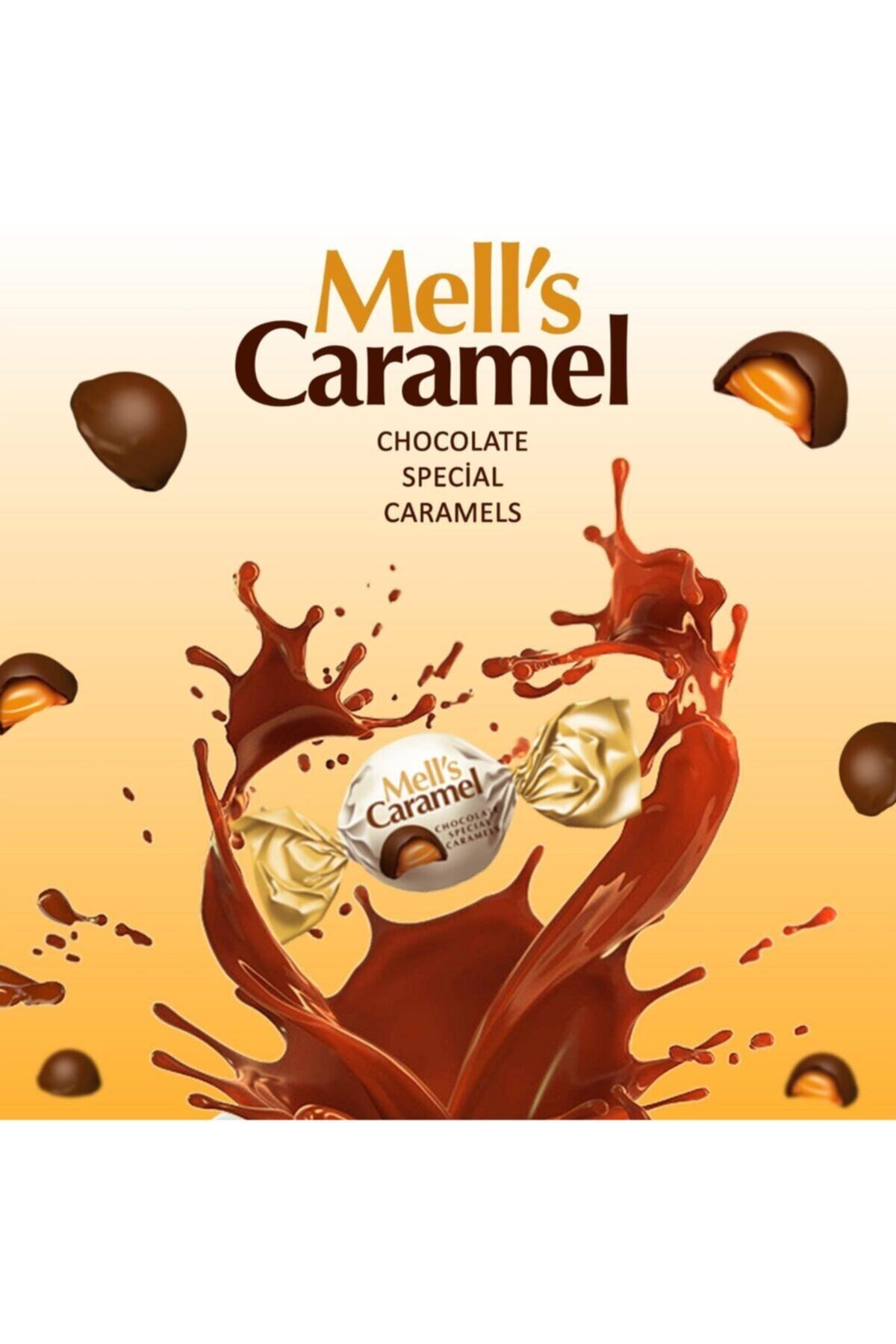Hürmet Dole 5 Adet Mells Caramel Chocolate Karamel Bombası Çikolata 5 ...