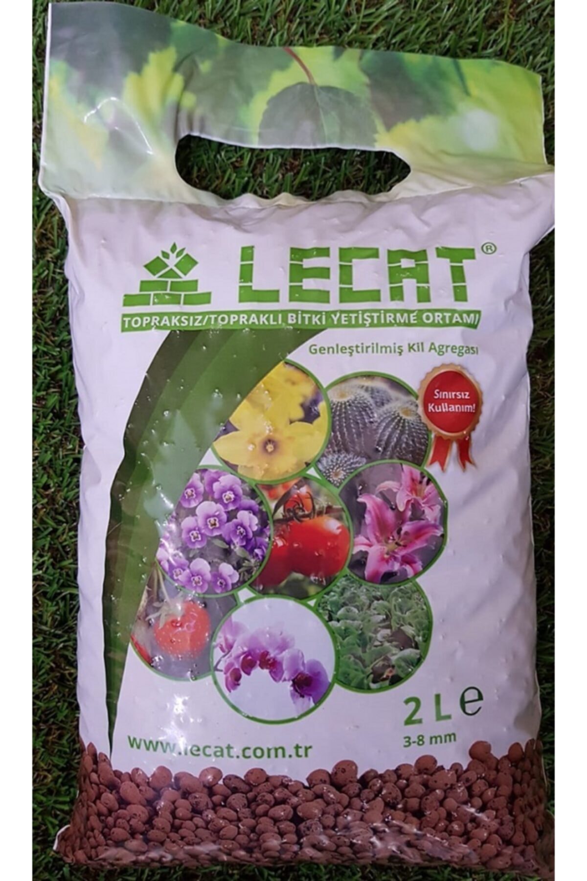 lecat Kil Bilyesi 2 Lt 3-8 Mm Hidroponik Toprak Lecat Kil Bilyesi ...