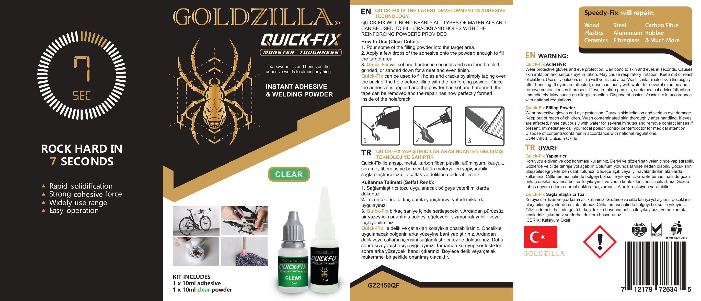 Genel Markalar Quickfix Ultra Hızlı Yeni Nesil Japon Yapıştırıcı Super ...