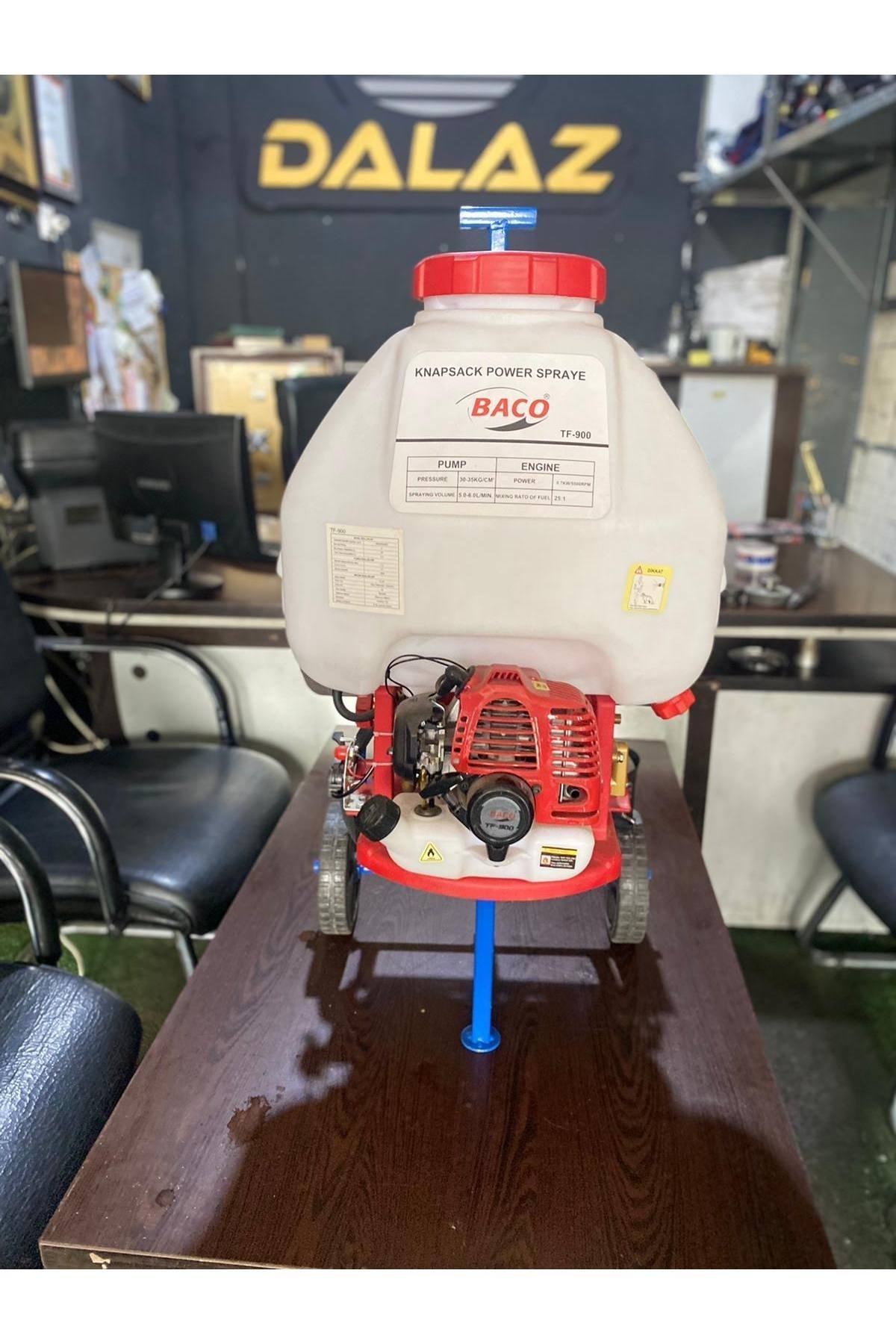 DALAZ Orac Tf900 25 Lt Benzinli Pulvarizatör Makinesi Taşıma Arabası ...