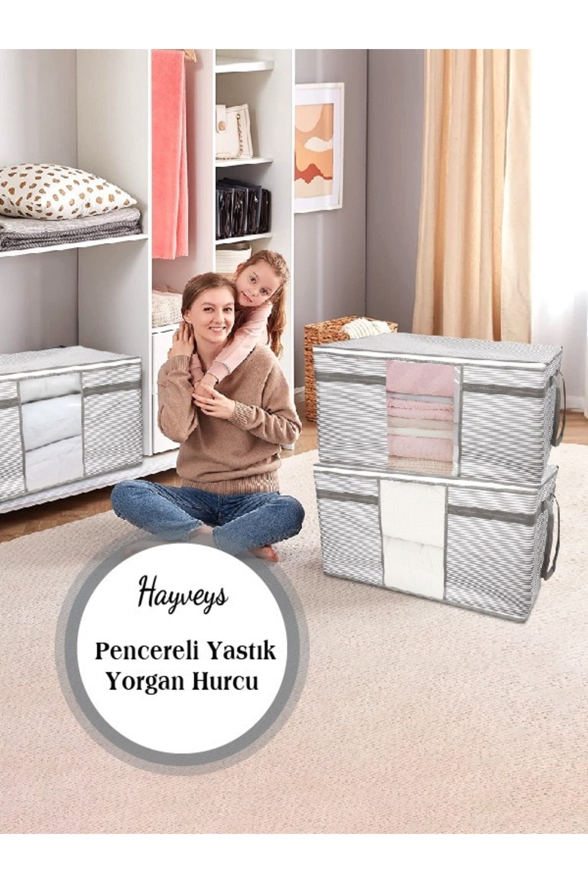 Hayveys Pencereli Yastık Yorgan Hurcu 75x40x40 F-4 Fiyatı, Yorumları ...