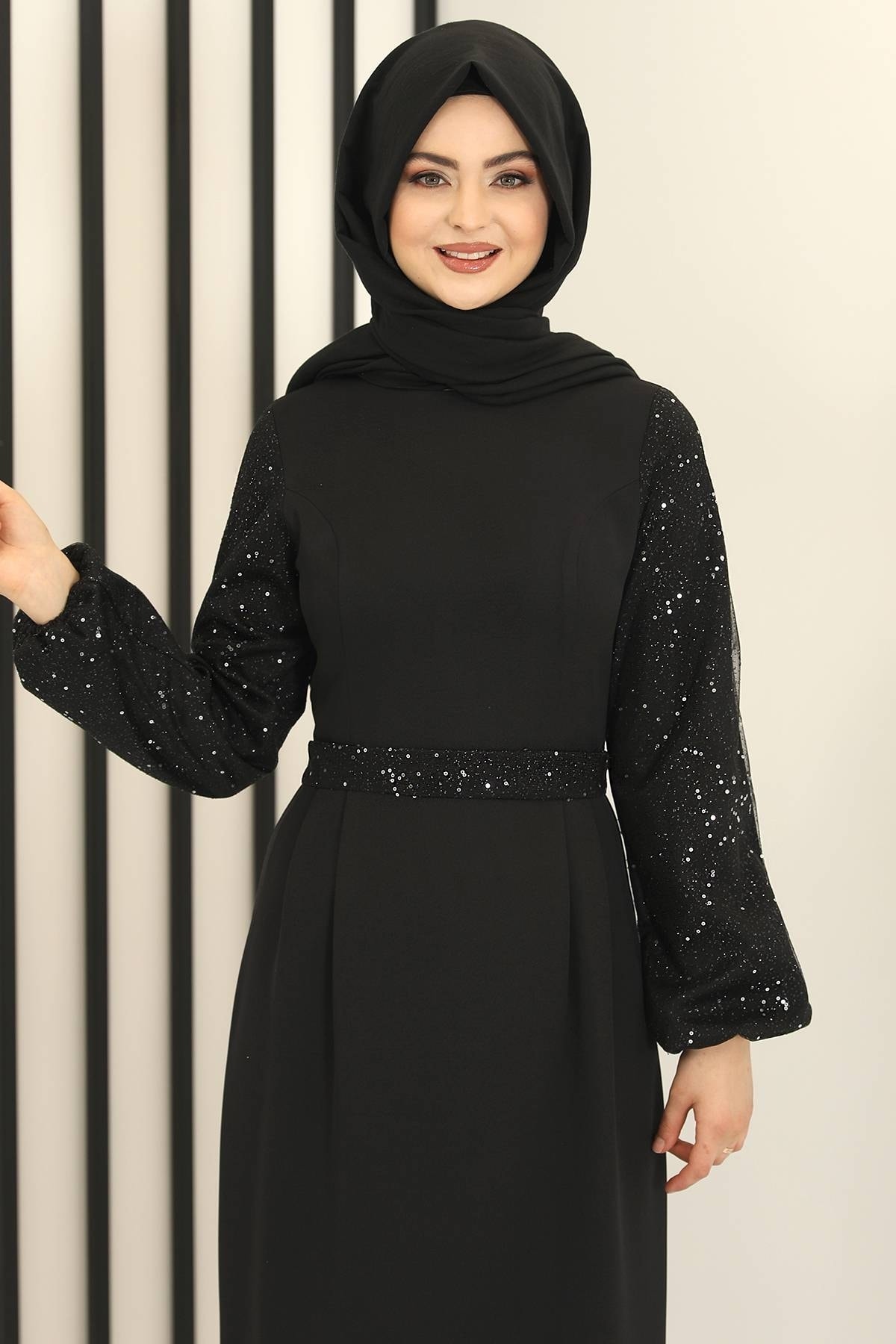 Fashion Showcase Hilal Abiye Elbise Siyah - Design - Fsc3020 Fiyatı, Yorumları - Trendyol