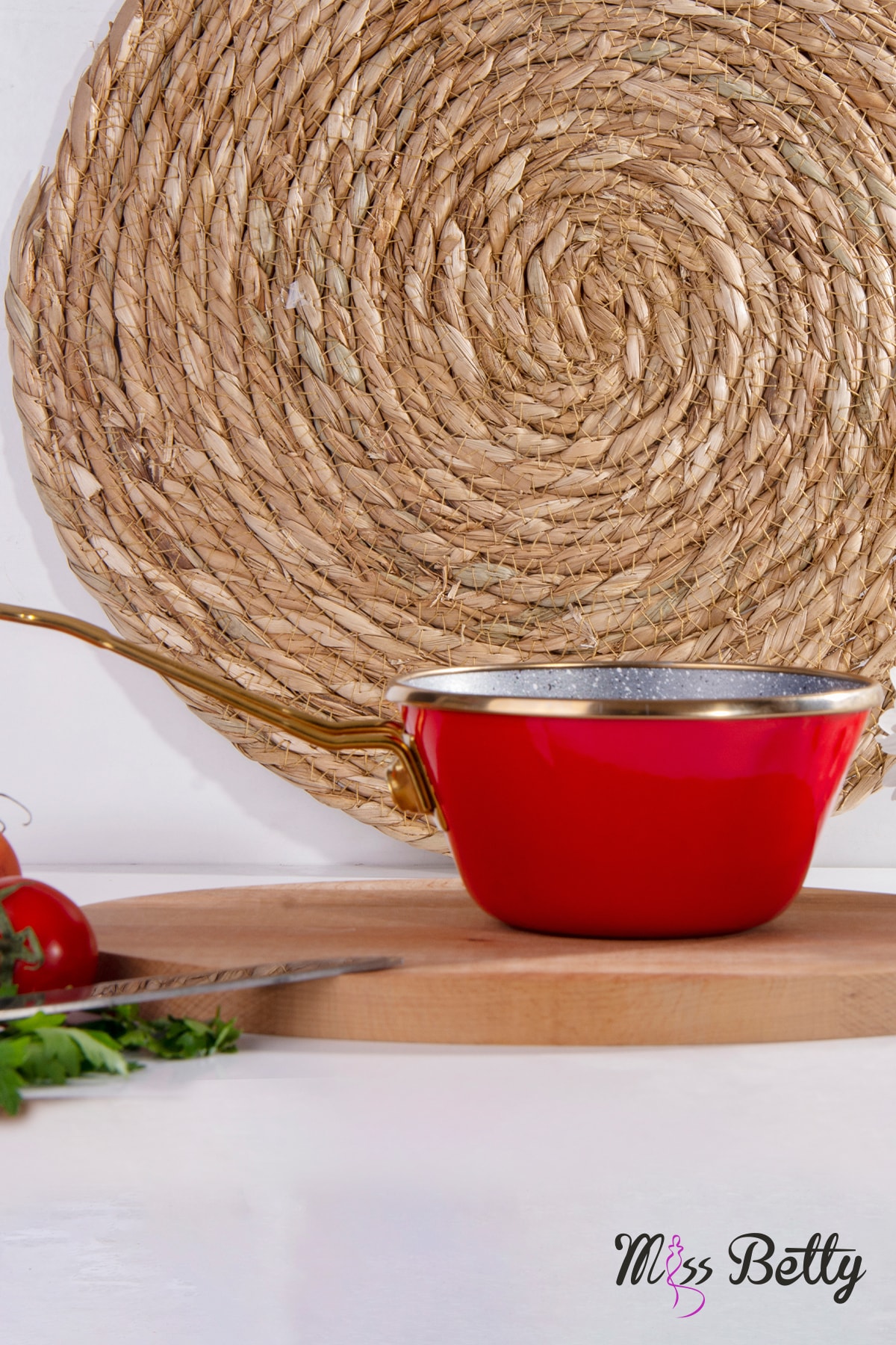 Miss Betty Sos Tava Granit Emaye Kırmızı 13 Cm - Fiyatı, Yorumları