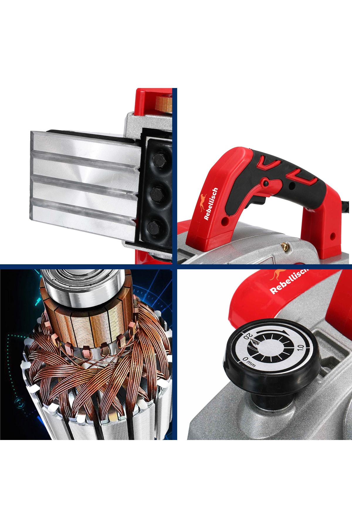 Rebellisch After Series 7000 Watt Bakır Sargı Metal Şanzıman Çift ...