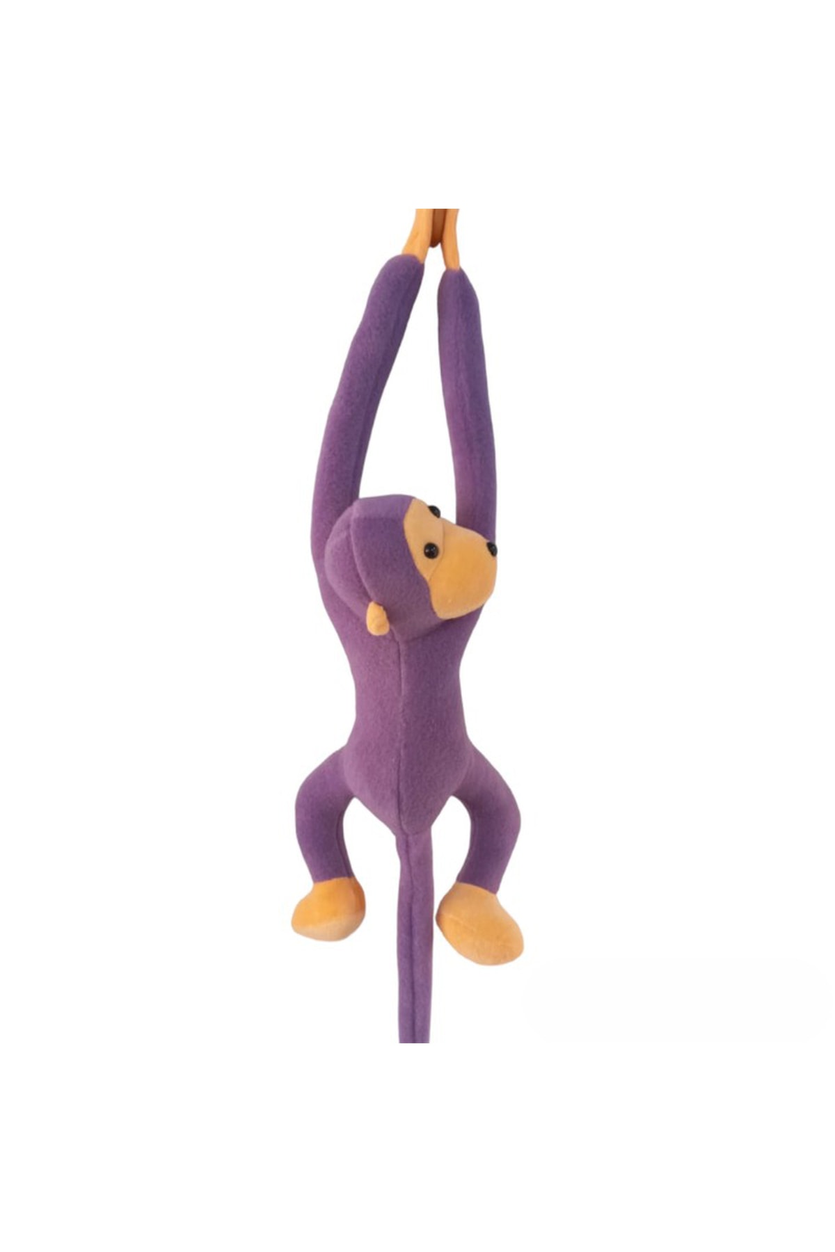 UgurToyss Lila Peluş Oyuncak Maymun,elleri Yapışabilen Sevimli ...