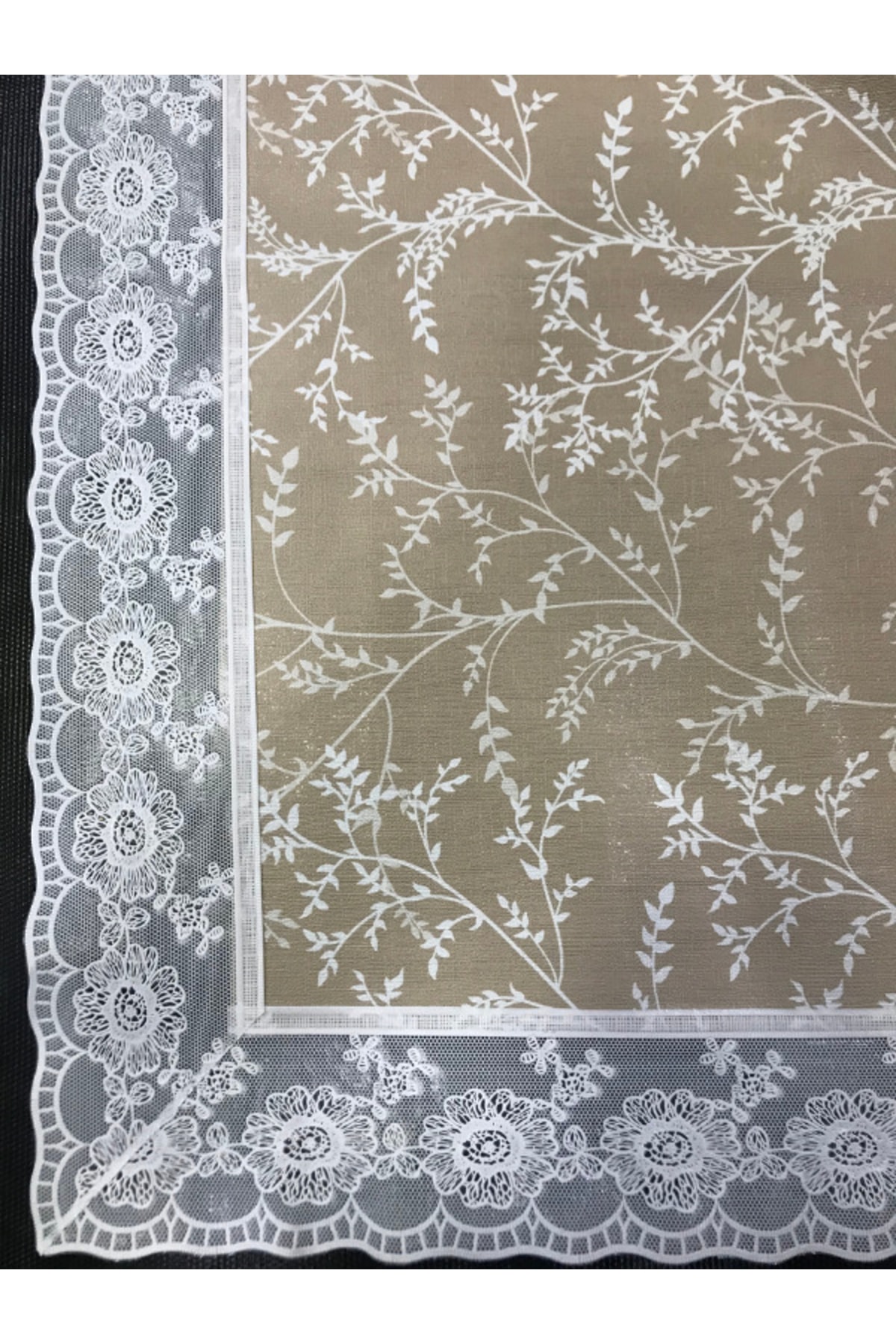 dekorya Pvc Dantelli | Renkli Desenli Lüx Masa Örtüsü | Muşamba Elyaf ...