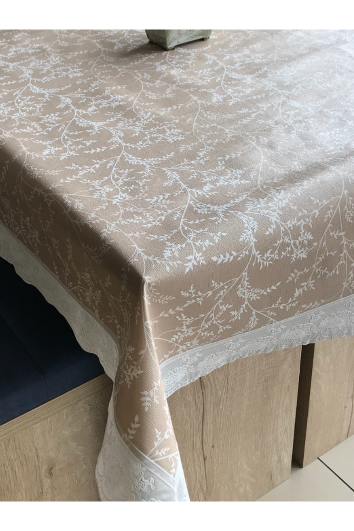 dekorya Pvc Dantelli | Renkli Desenli Lüx Masa Örtüsü | Muşamba Elyaf ...