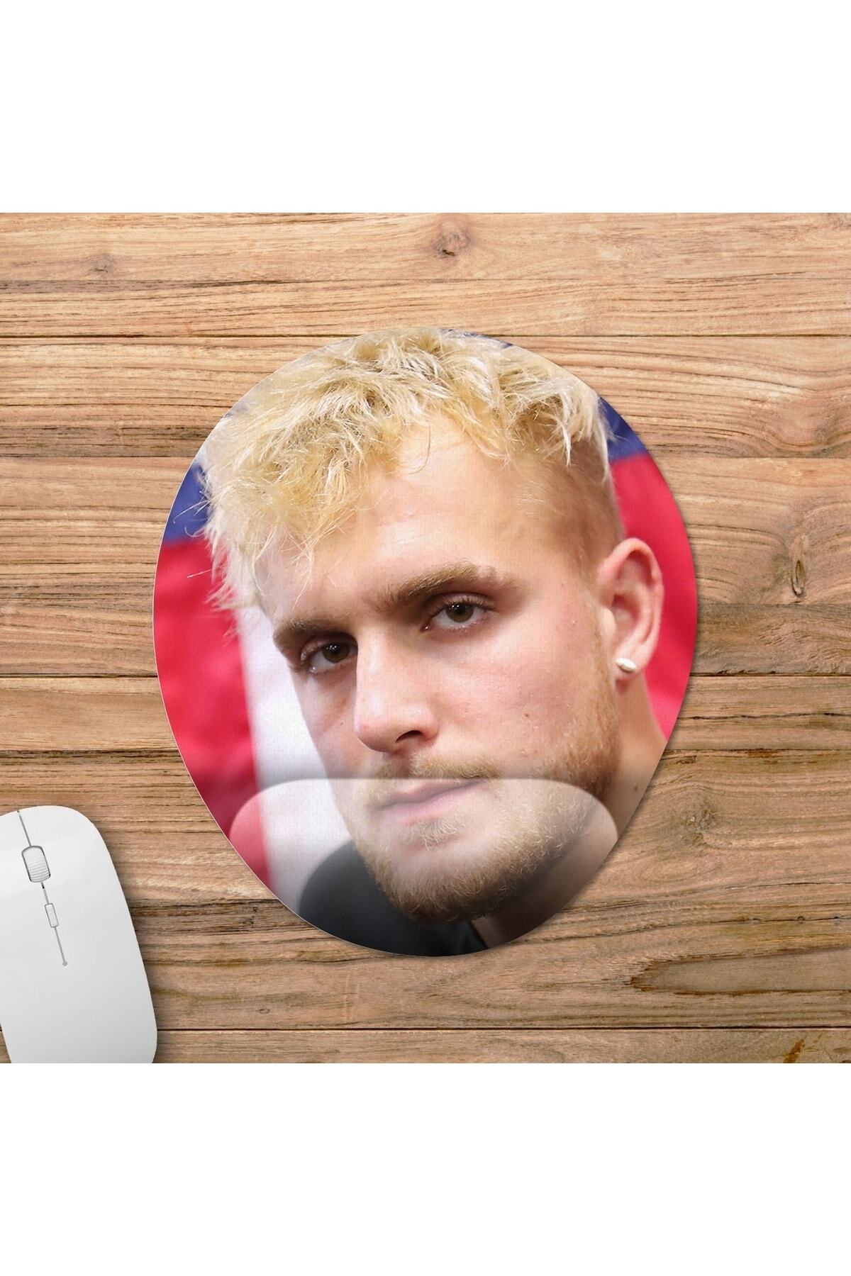 Pixxa Jake Paul model podloge za miša sa podrškom za zglob - 3 ovalna ...