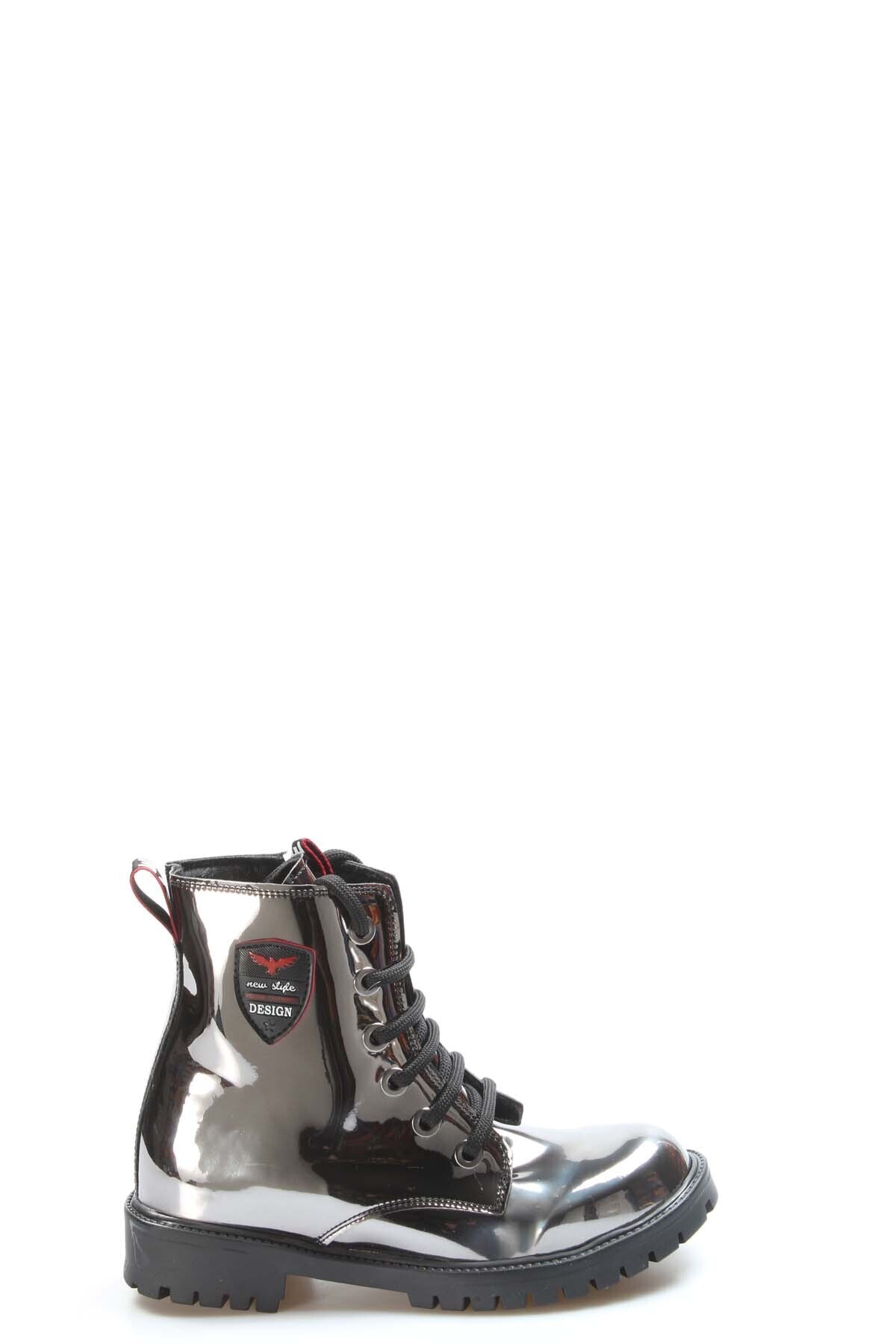 FAST STEP Platin Rugan Kız Çocuk Klasik Bot 006sfa1003 FAST STEP Platin Rugan Kız Çocuk Klasik Bot 006sfa1003