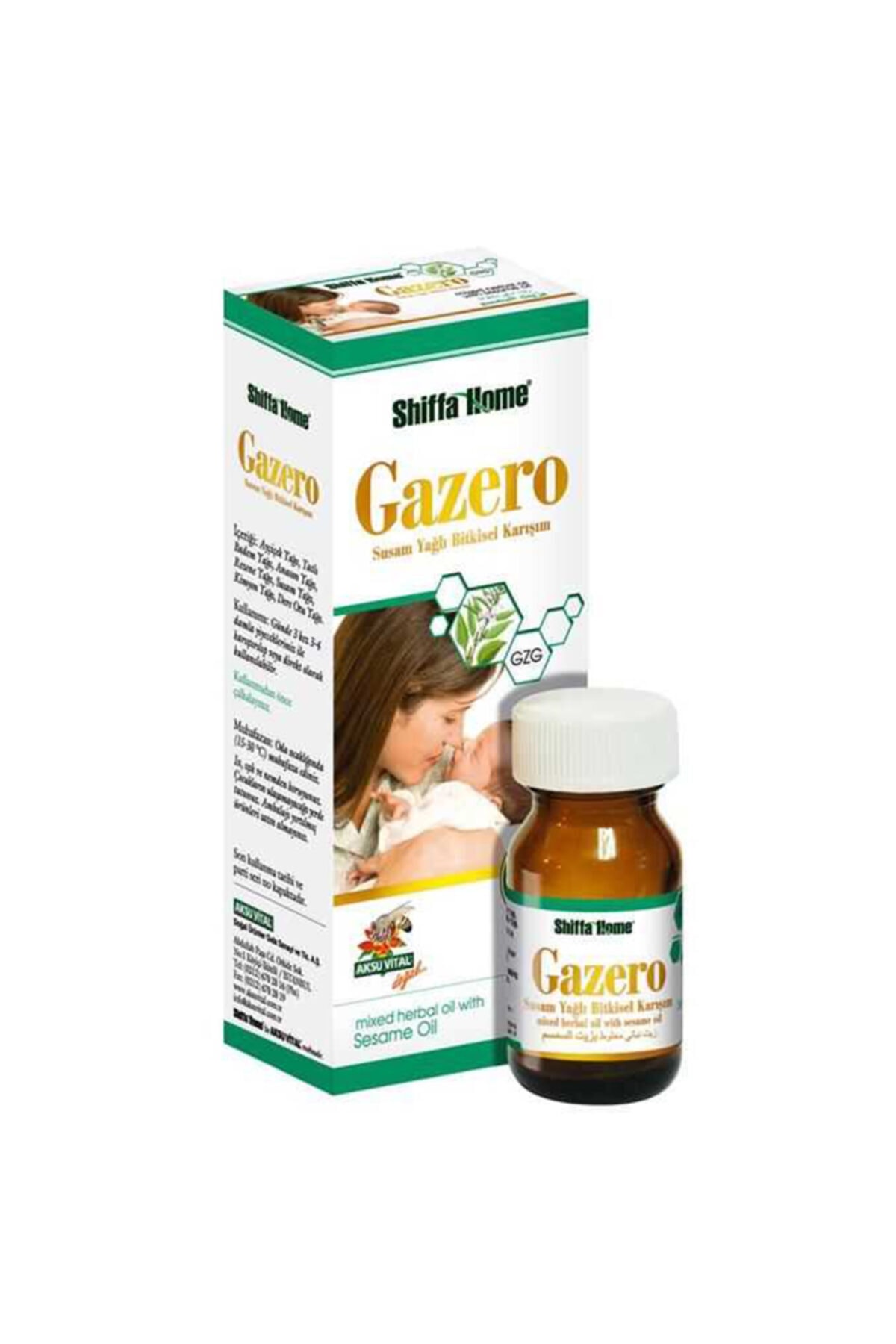 Shiffa Home Gzr Gazero Susam Yağlı Bitkisel Karışım 20 Ml Aksu Vital ...