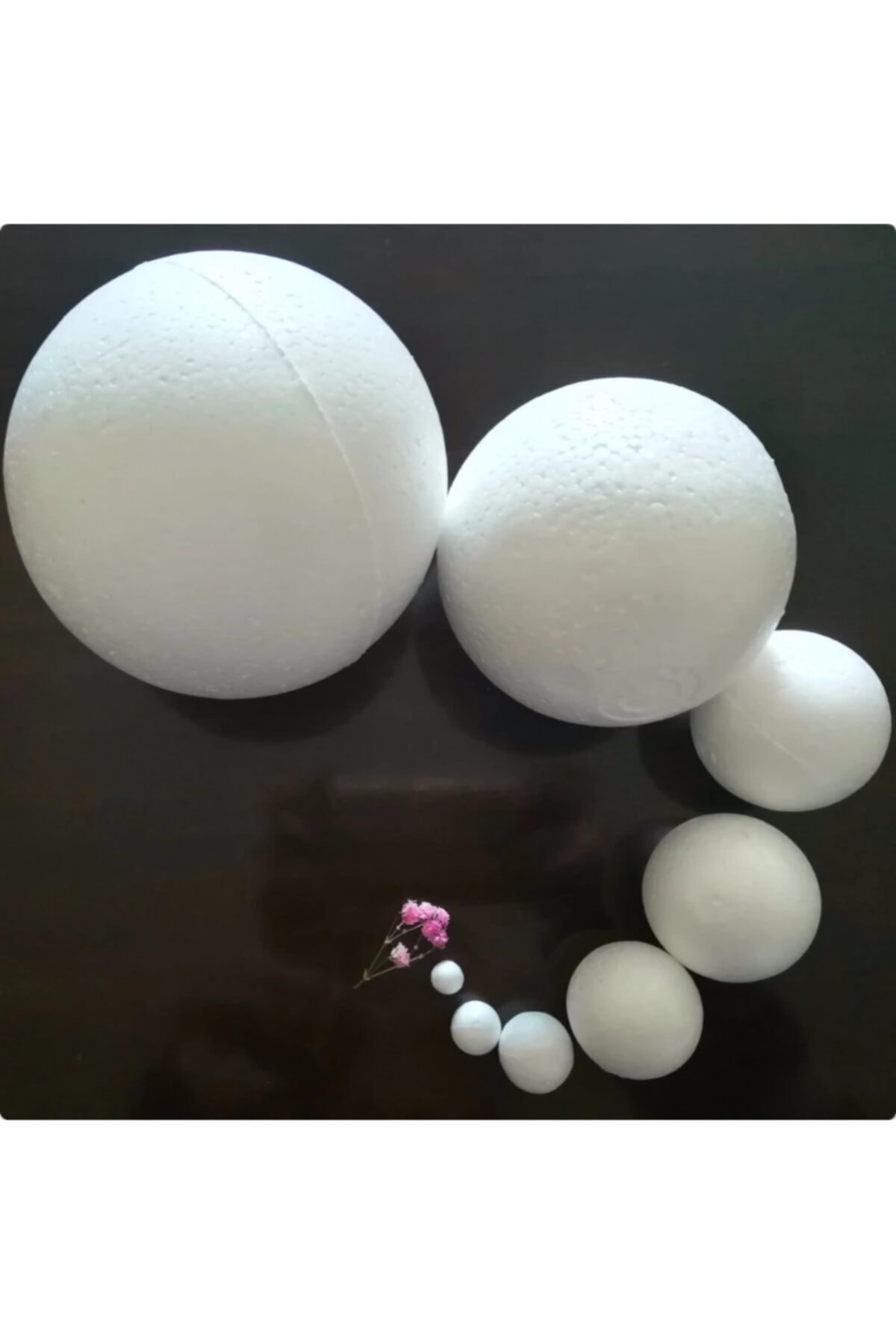 Aker Hediyelik Strafor Top Küre Köpük Strafor Toplar 2 Adet 12cm ...