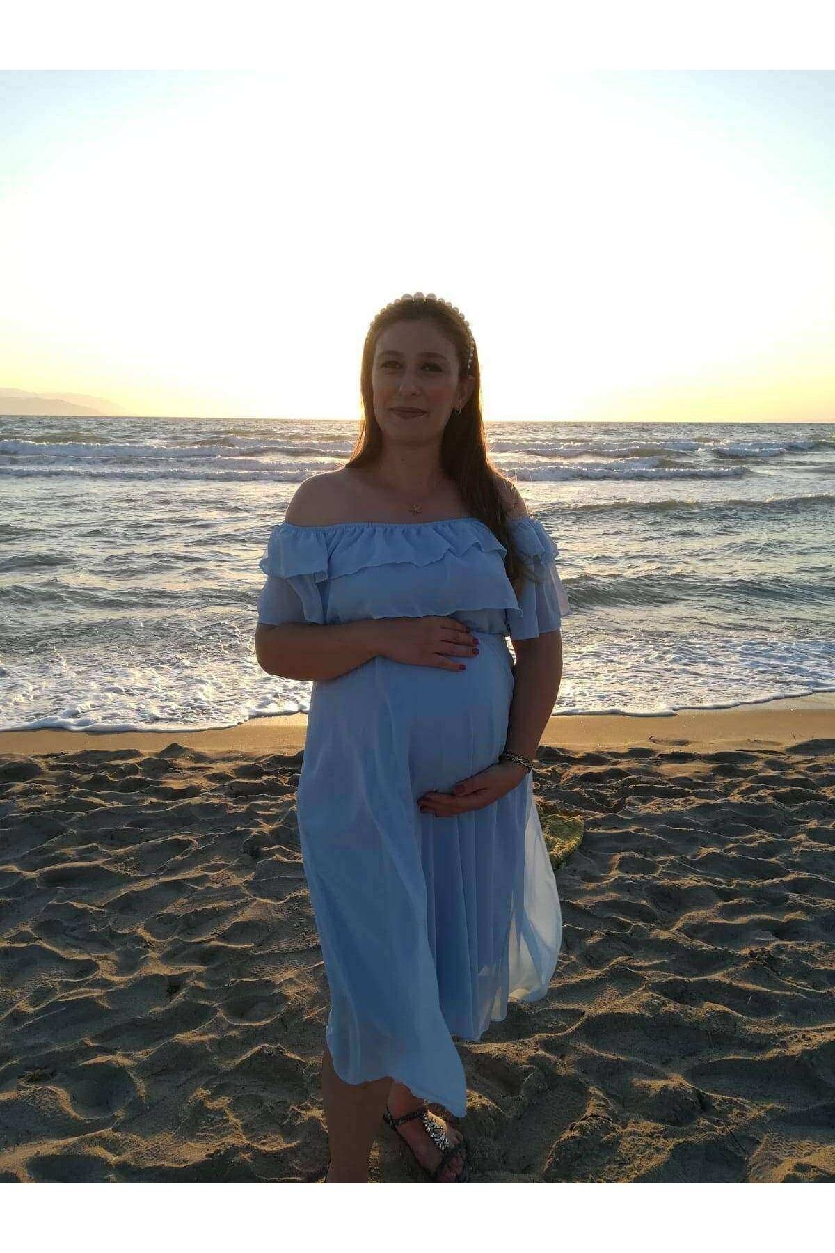 Genel Markalar Carmen Yaka Fırfır Elbise Fiyatı, Yorumları - Trendyol