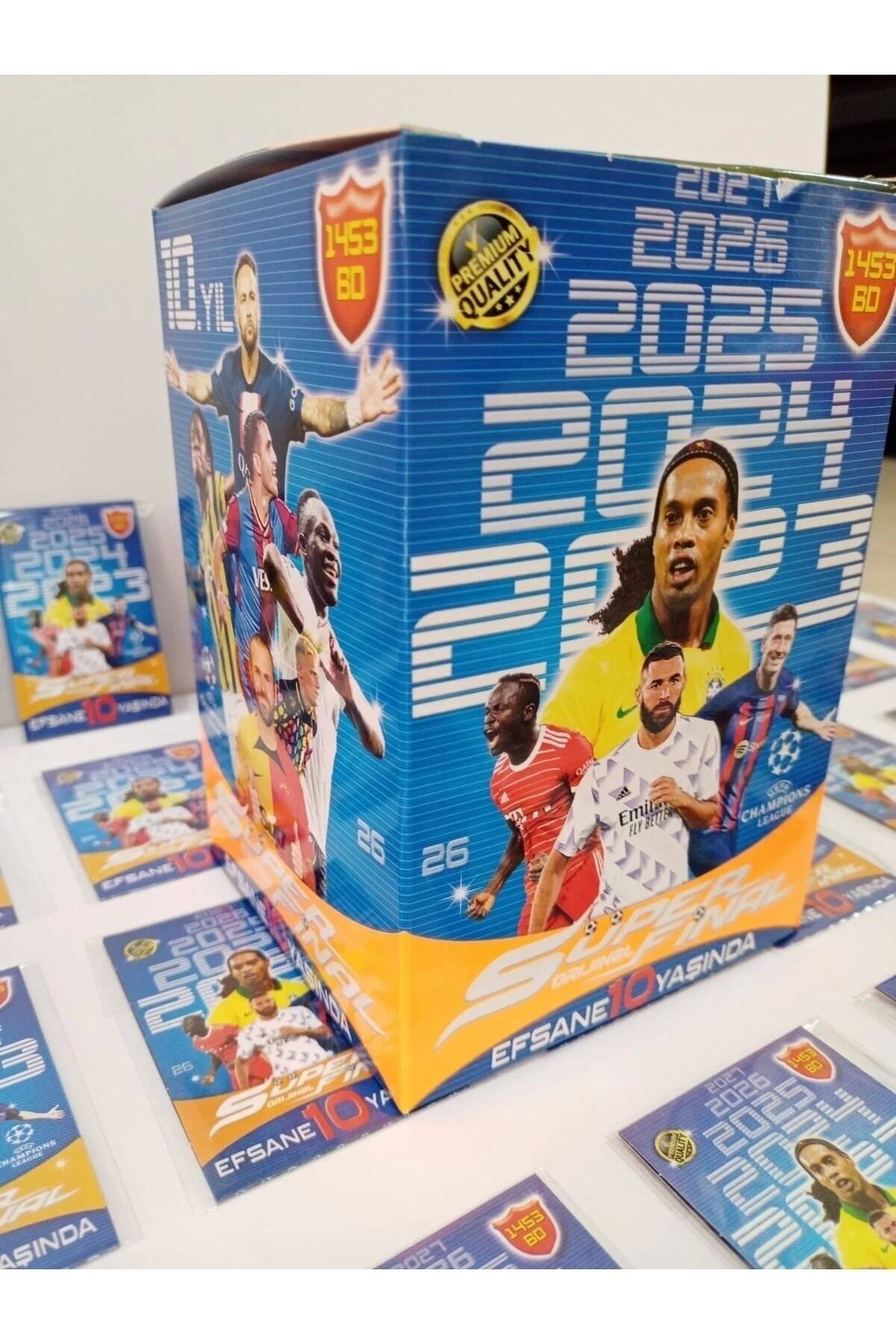 Abika Süper Final 2022 -23 All Star 200 Poşet 400 Kart Futbolcu ...