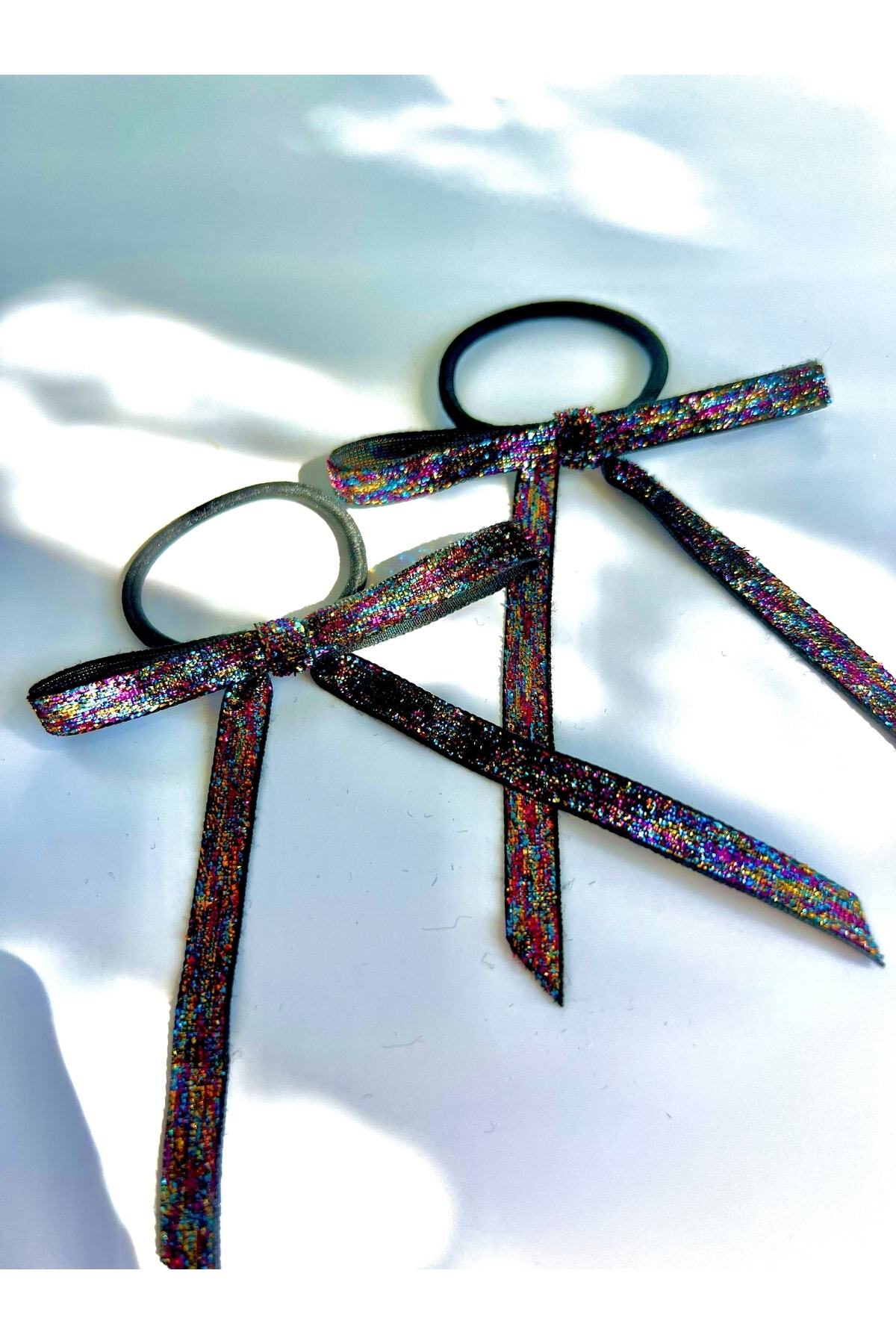 HİFFA Simli Kadife 2’li Lastik Toka Seti Fiyatı, Yorumları - Trendyol