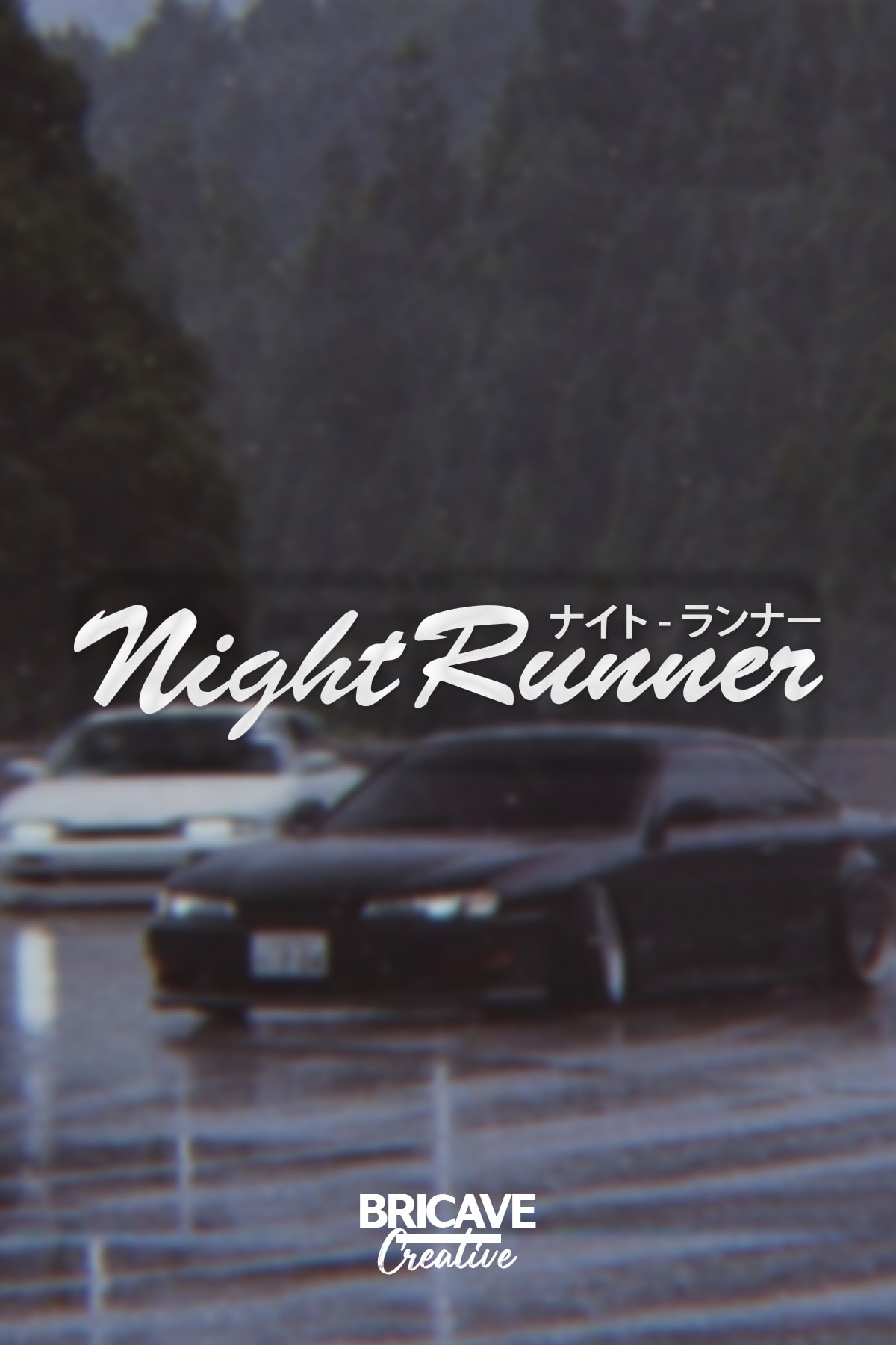 Bricave Night Runner Jdm Araba-motosiklet Sticker 20x3,67cm Fiyatı ...