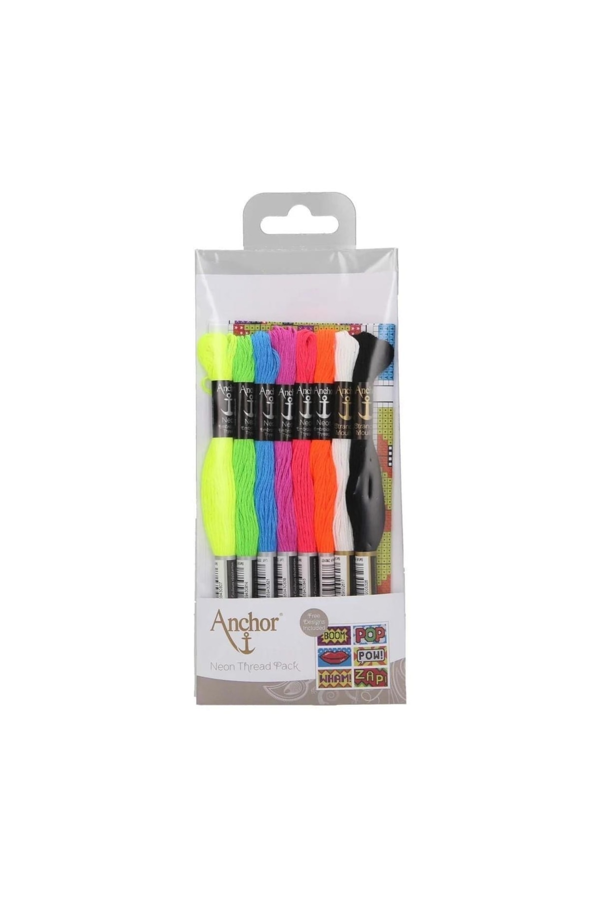 BALIM ÖRGÜ EVİ Anchor 6'lı Muline Iplik Seti Neon Renkler Serisi Fiyatı ...