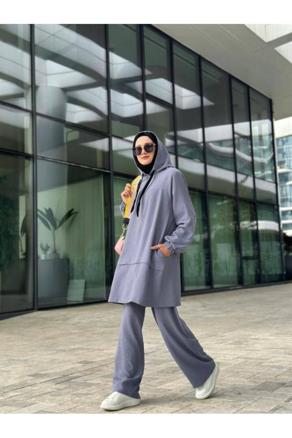 NS Moda Tesettür Kapüşonlu Ikon Takım Gri Model-490 Fiyatı, Yorumları ...