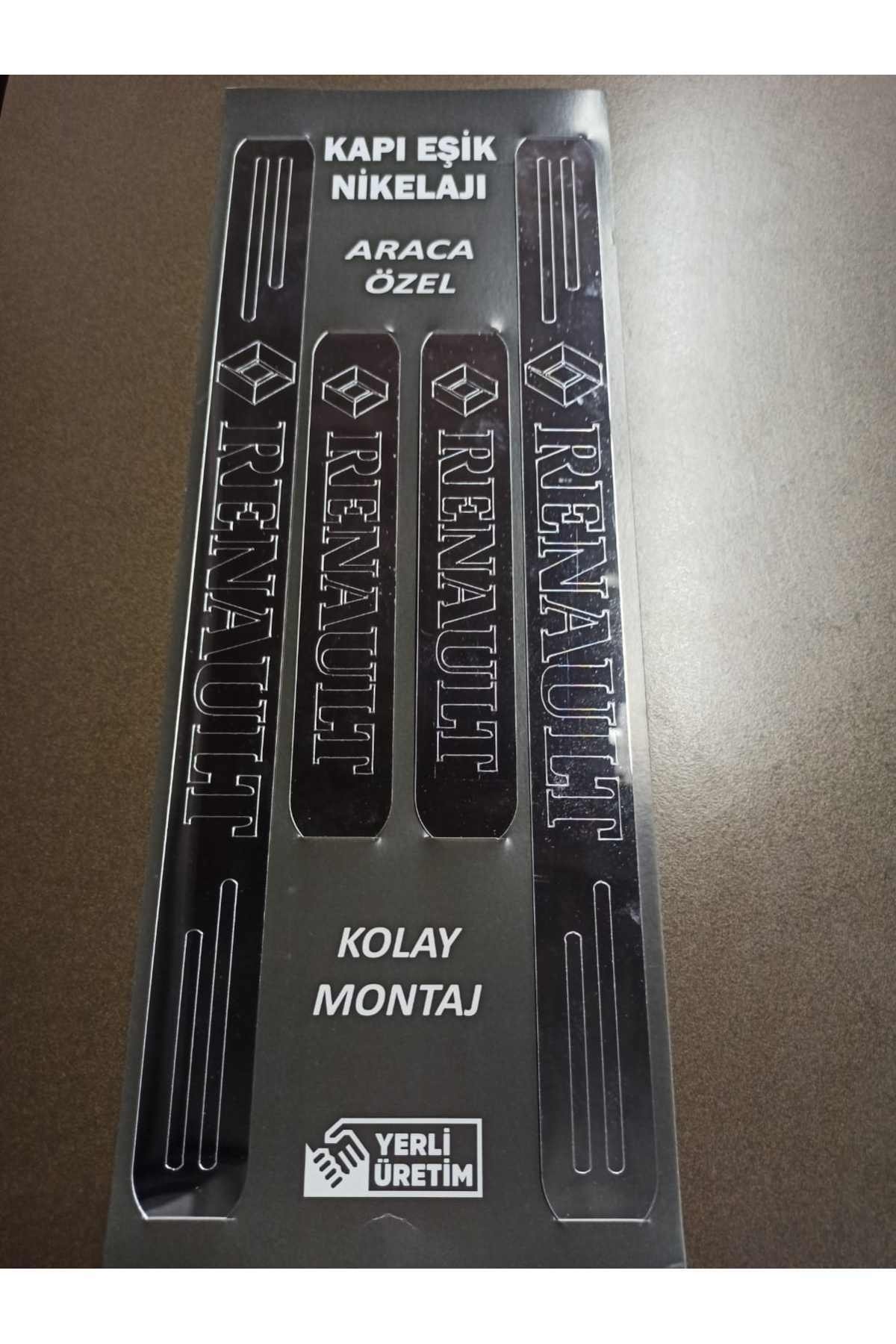 Lazer Store Renault Clio 2 Ile Uyumlu Kapı Eşiği Ve Kapaklı Numaratör ...