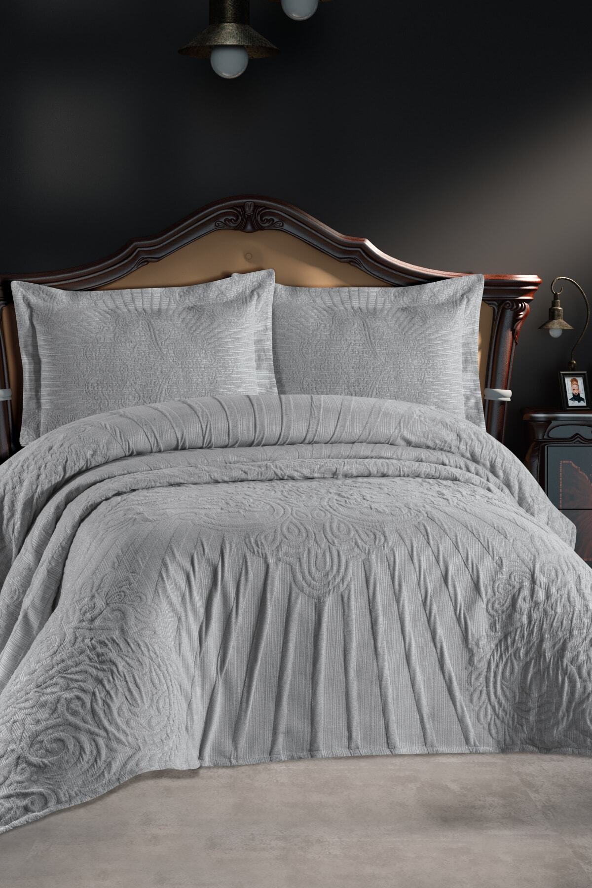 My Bed Home Collection Jumboo Şönil Alanya Model Yastıklı Yatak Örtüsü ...