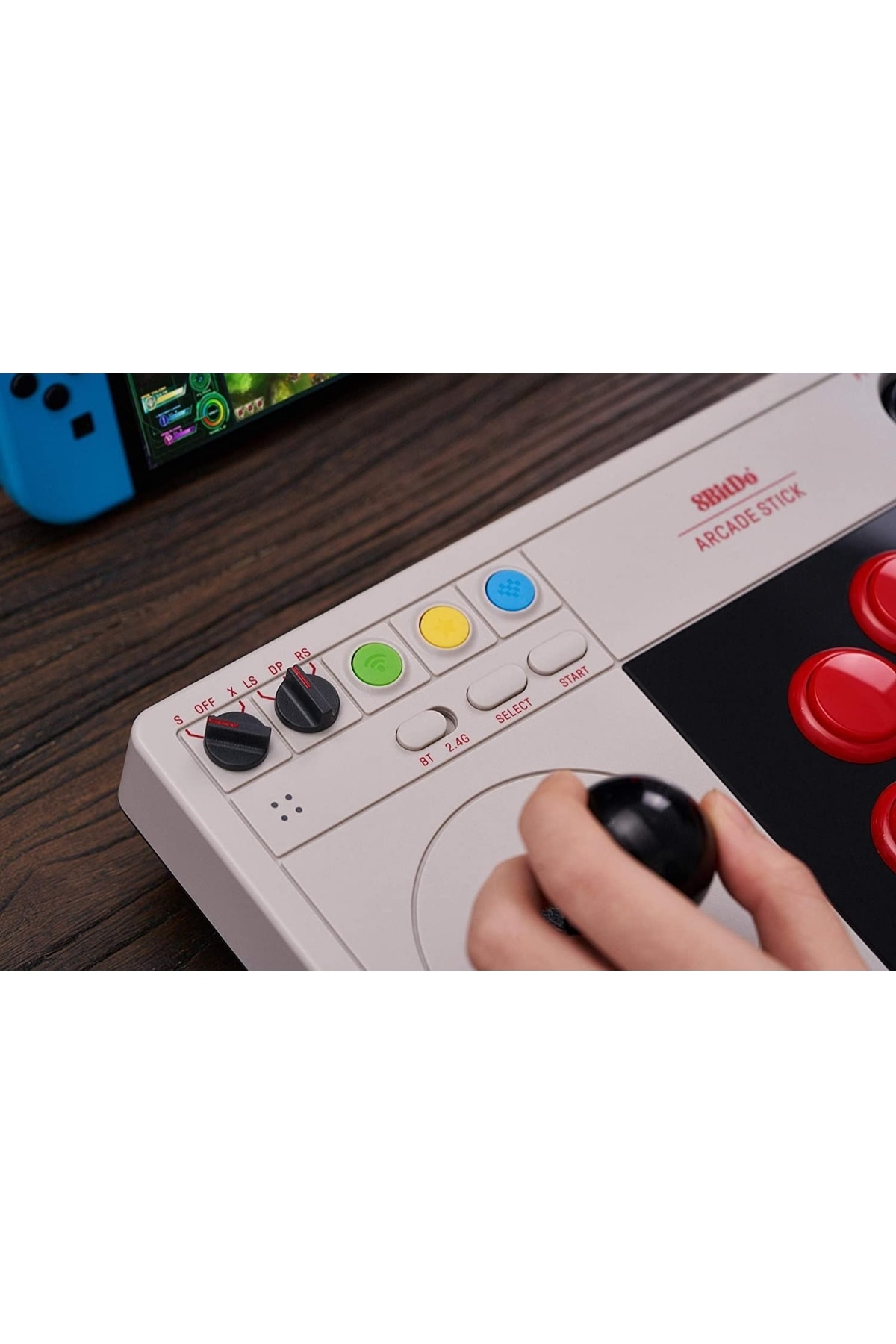 8Bitdo Arcade Stick Bluetooth Kablosuz Nintendo Switch , Pc, Macos ...