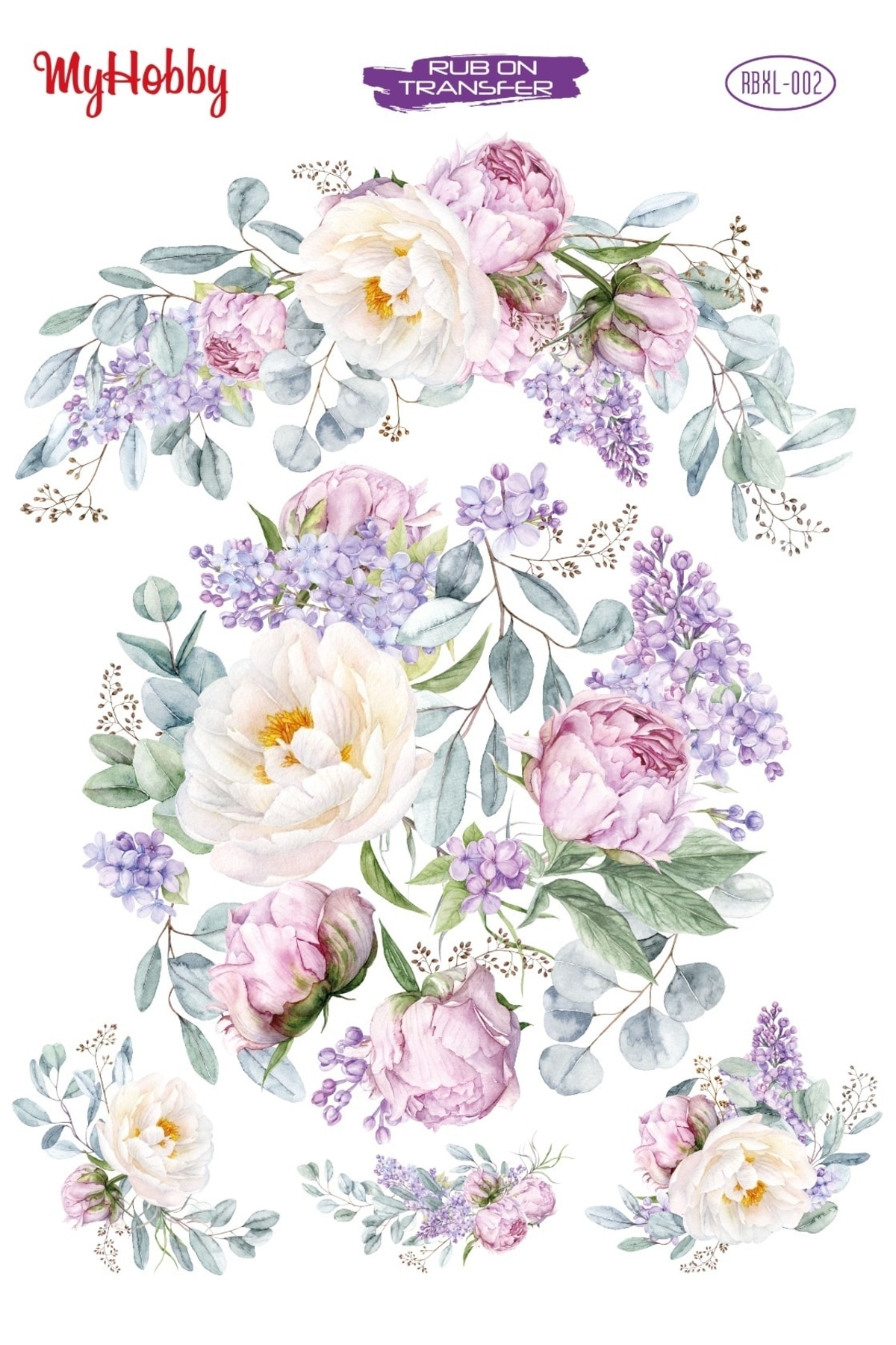 MyHobby Rub On Transfer Rbxl002 35x50cm - Fiyatı, Yorumları
