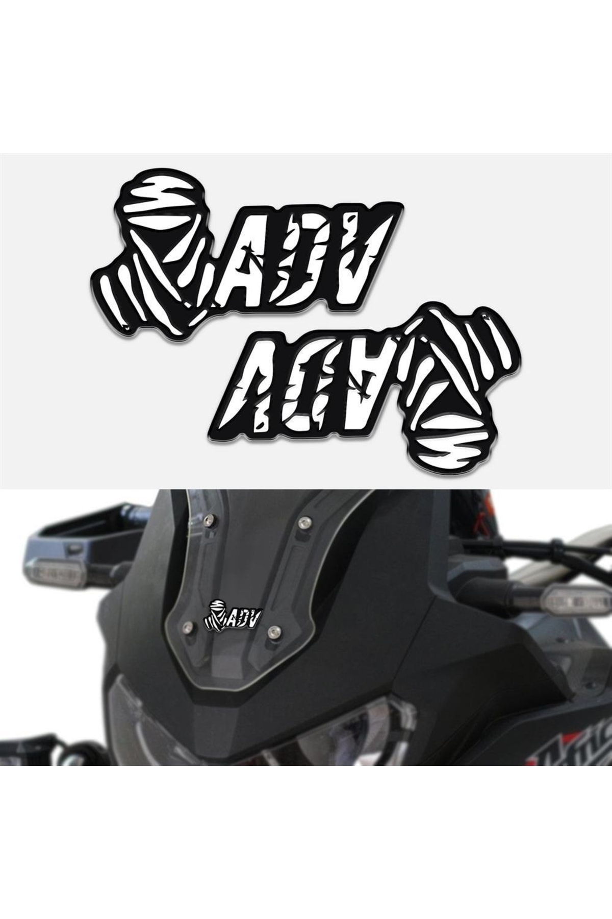 Redline Grafik Off Road Motorsiklet Adventure 3d Sticker 2 Adet Fiyatı ...