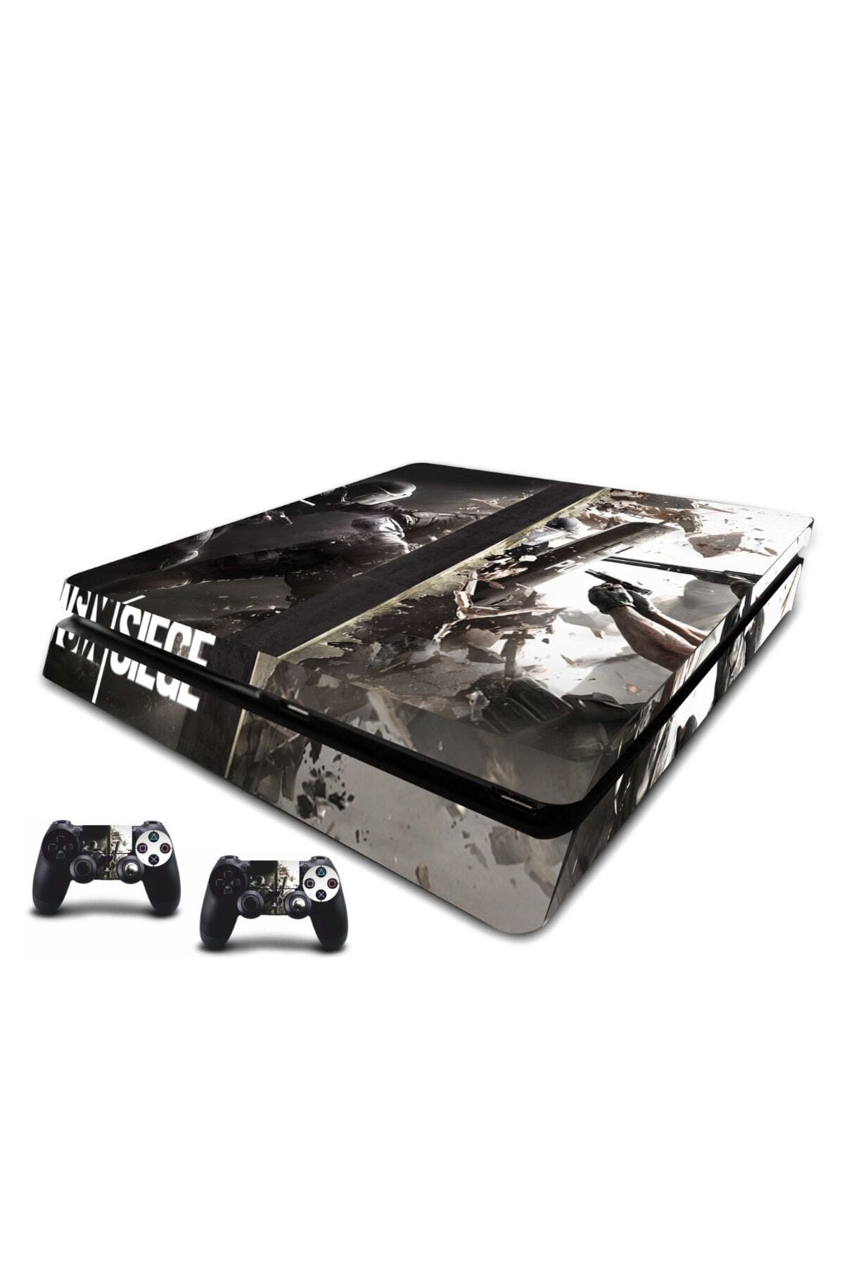Sticker Market Ps4 Slim Rainbowsix Playstation Uyumlu Kaplama Sticker ...