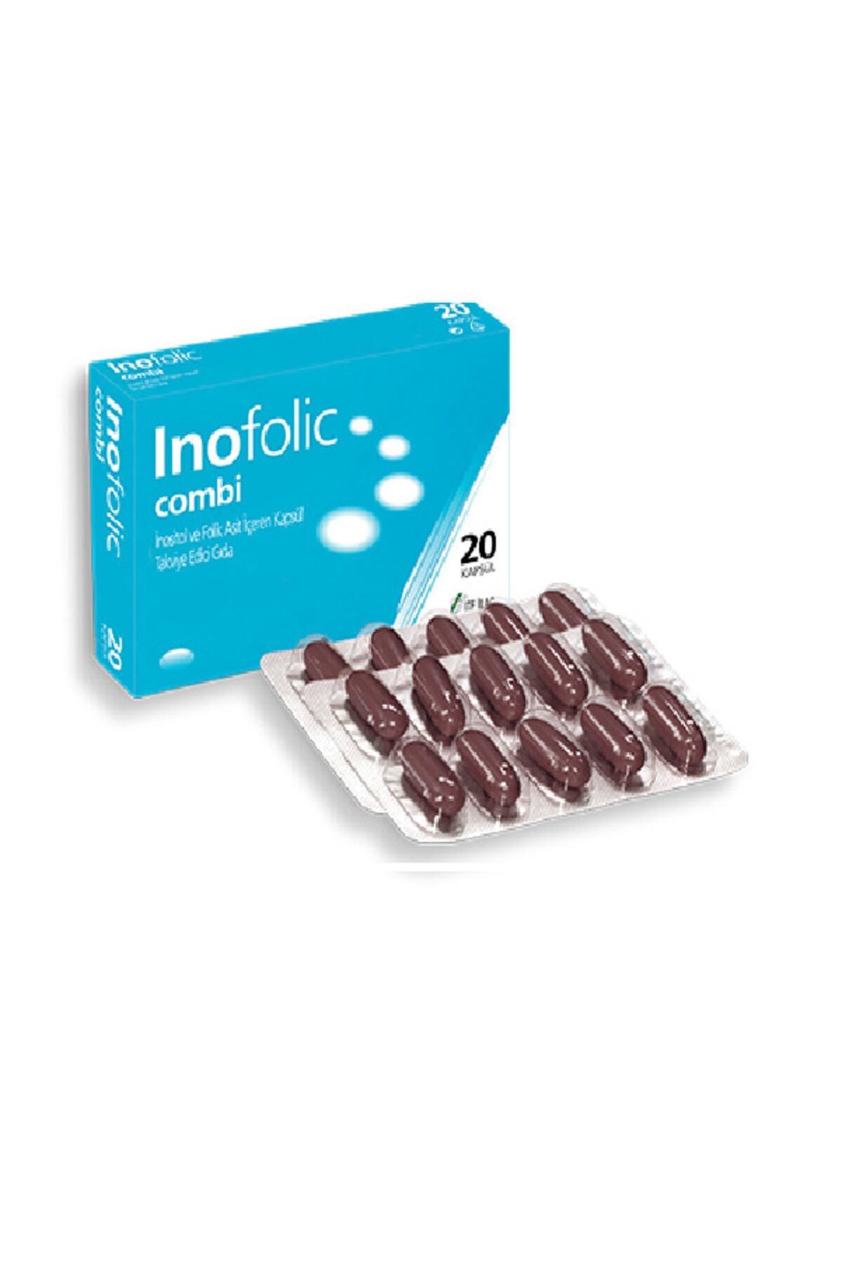 Inofolic 20 Capsules Supplementary Food Capsules Containing Inositol ...