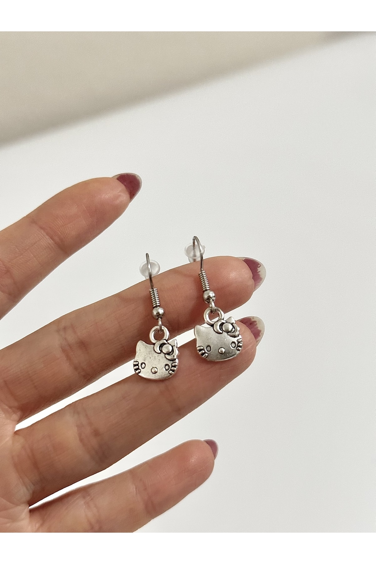 sleyshop Hello Kitty Kedi Küpe - Fiyatı, Yorumları