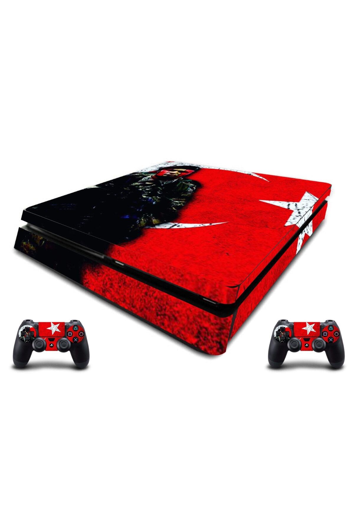 Sticker Market Ps4 Slim Bordobereli Playstation Kaplama Sticker Seti ...