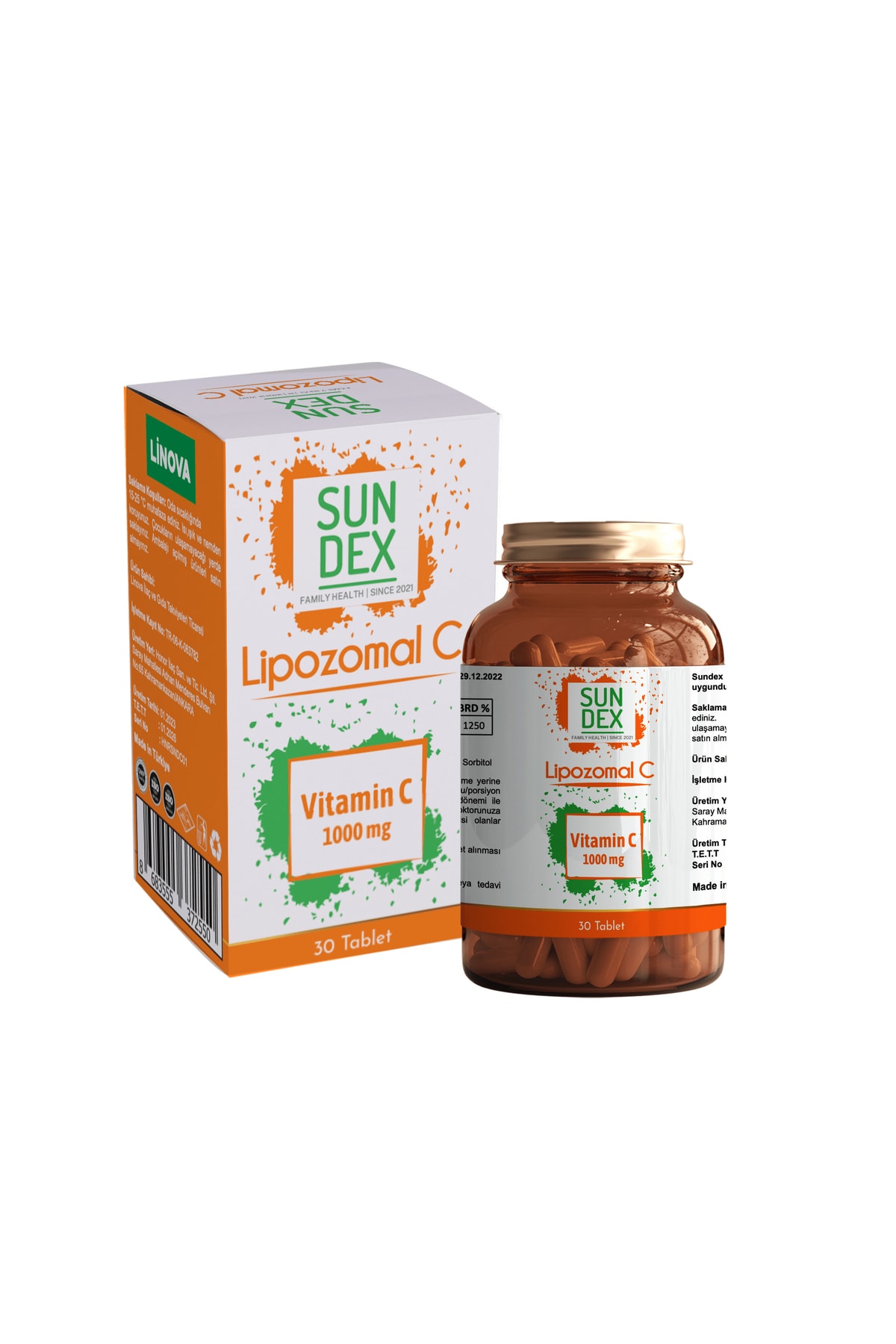 Sun Dex Family Health Since 2021 Lipozomal C 1000 Mg 30 Tablet Fiyatı ...