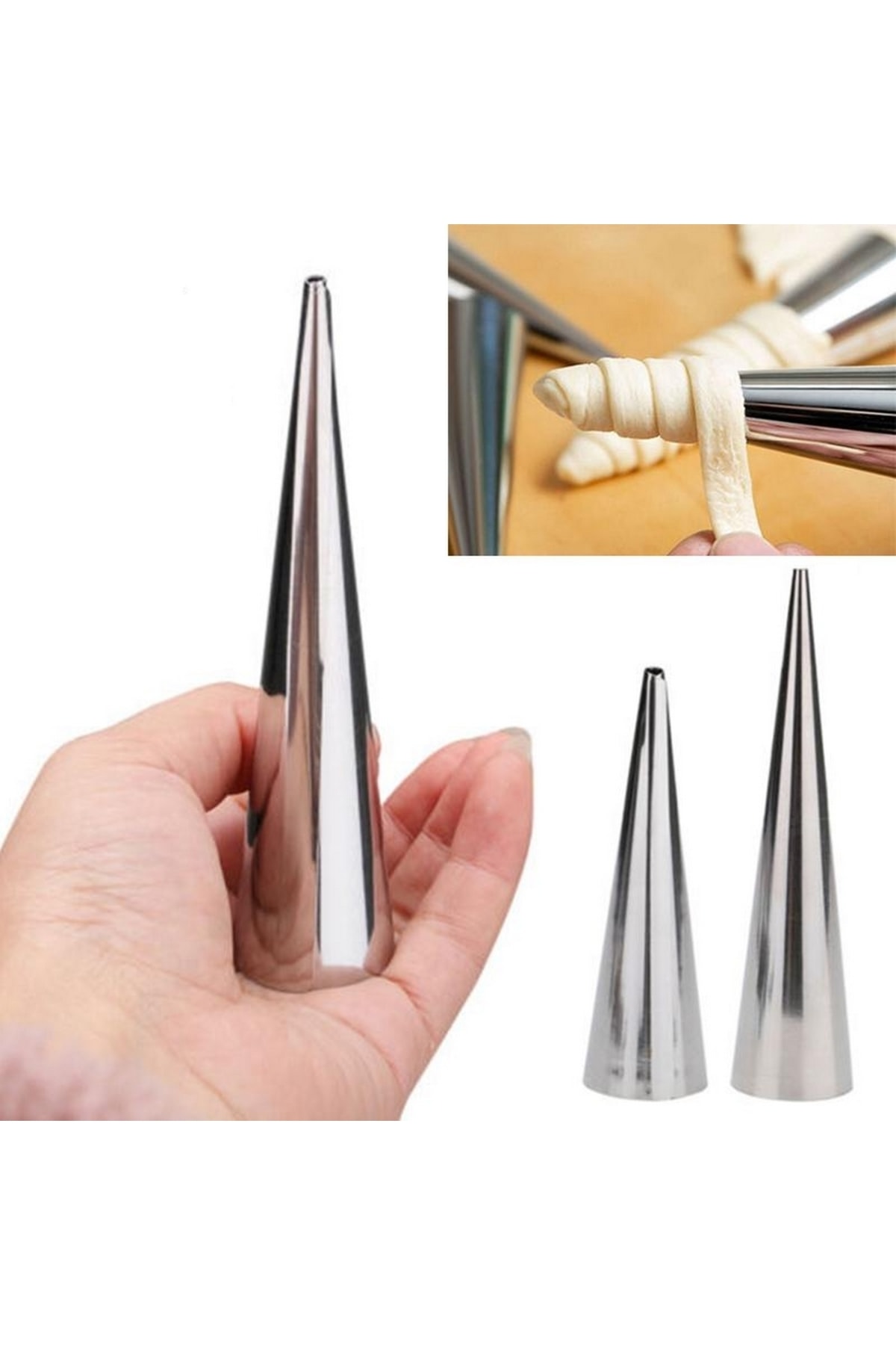 Nar kalıp Narkalıp Külah Torpil Tatlısı Kalıbı 10 Adet Boy 15cm ...