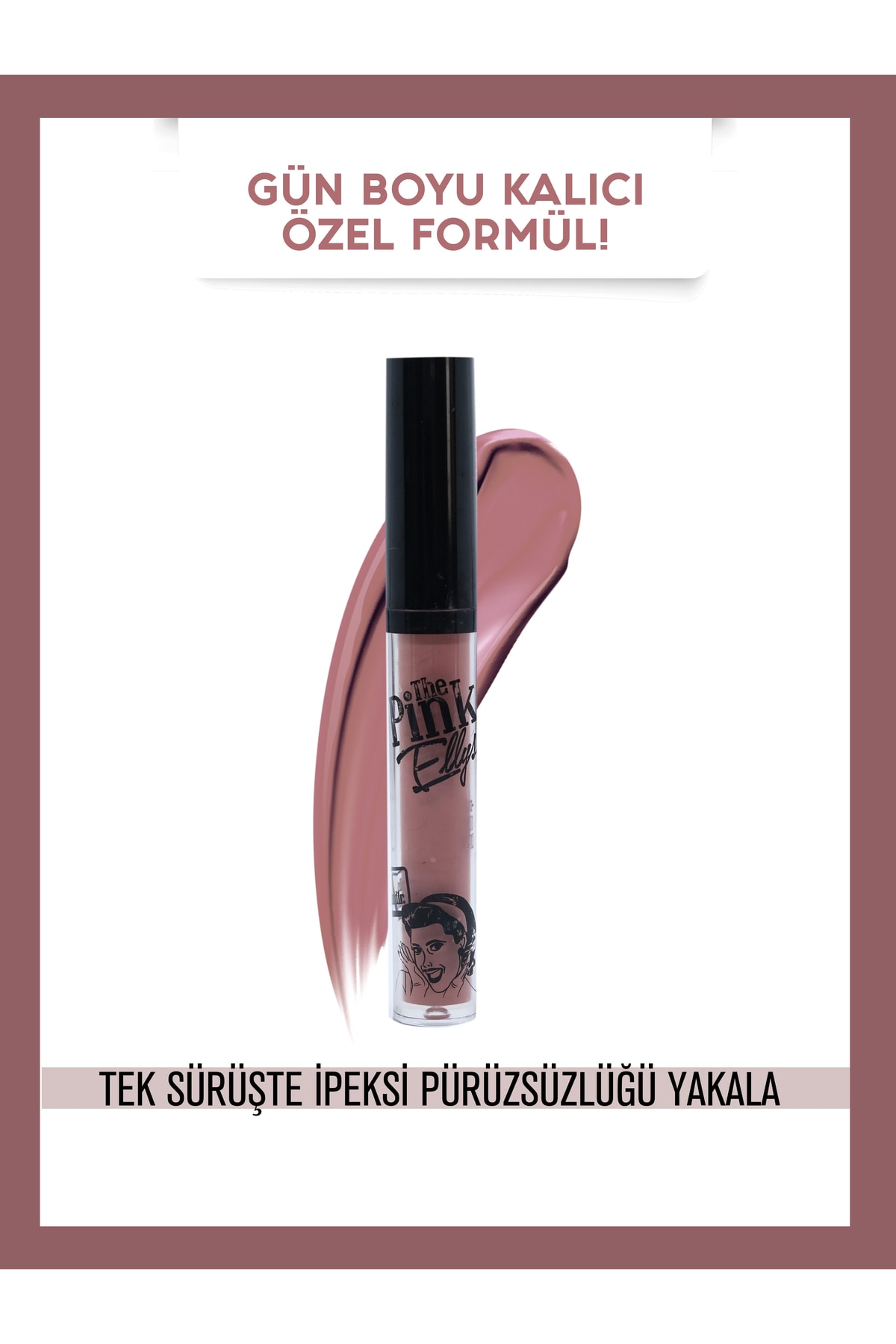 The Pink Ellys Likit Mat Ruj Mocha - Fiyatı, Yorumları