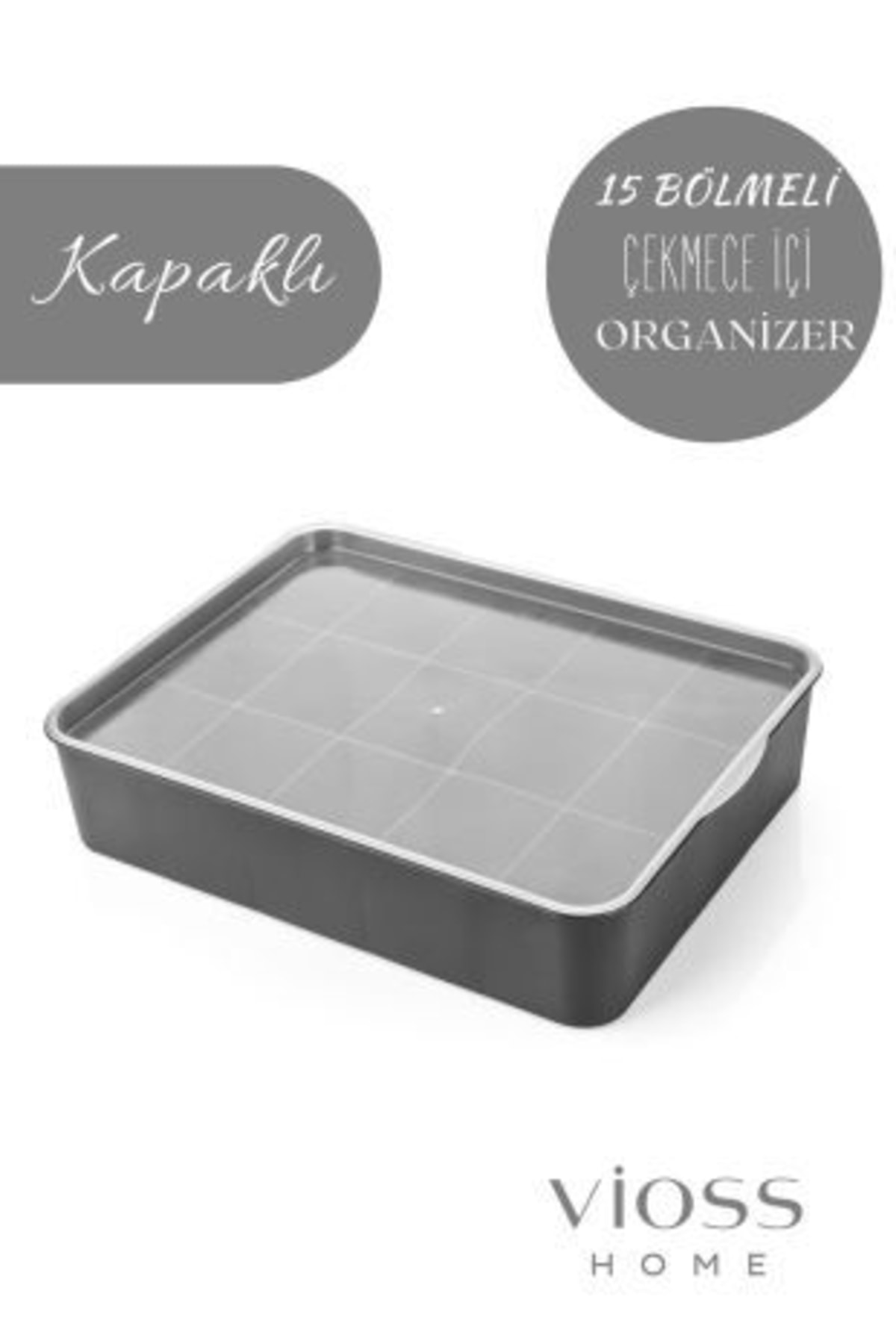 VİOSS HOME 15 Bölmeli Kapaklı Çekmece Içi DüzenleyiciFiyatı, Yorumları ...