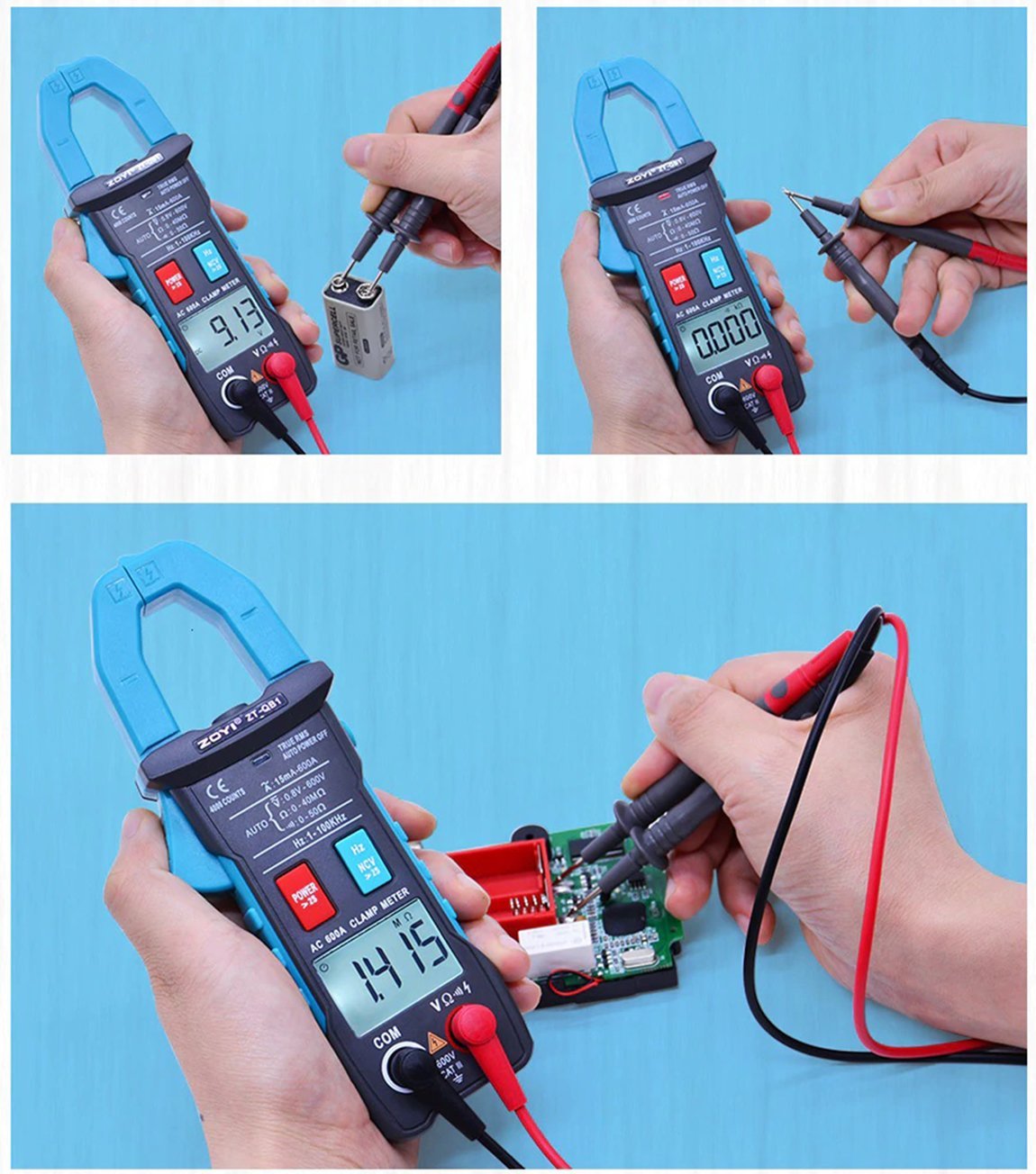 Genel Markalar Art002 K01 Zoyı Zt-Qb1 True Rms Dijital Pensampermetre Bernami Yeni Fiyatı ...