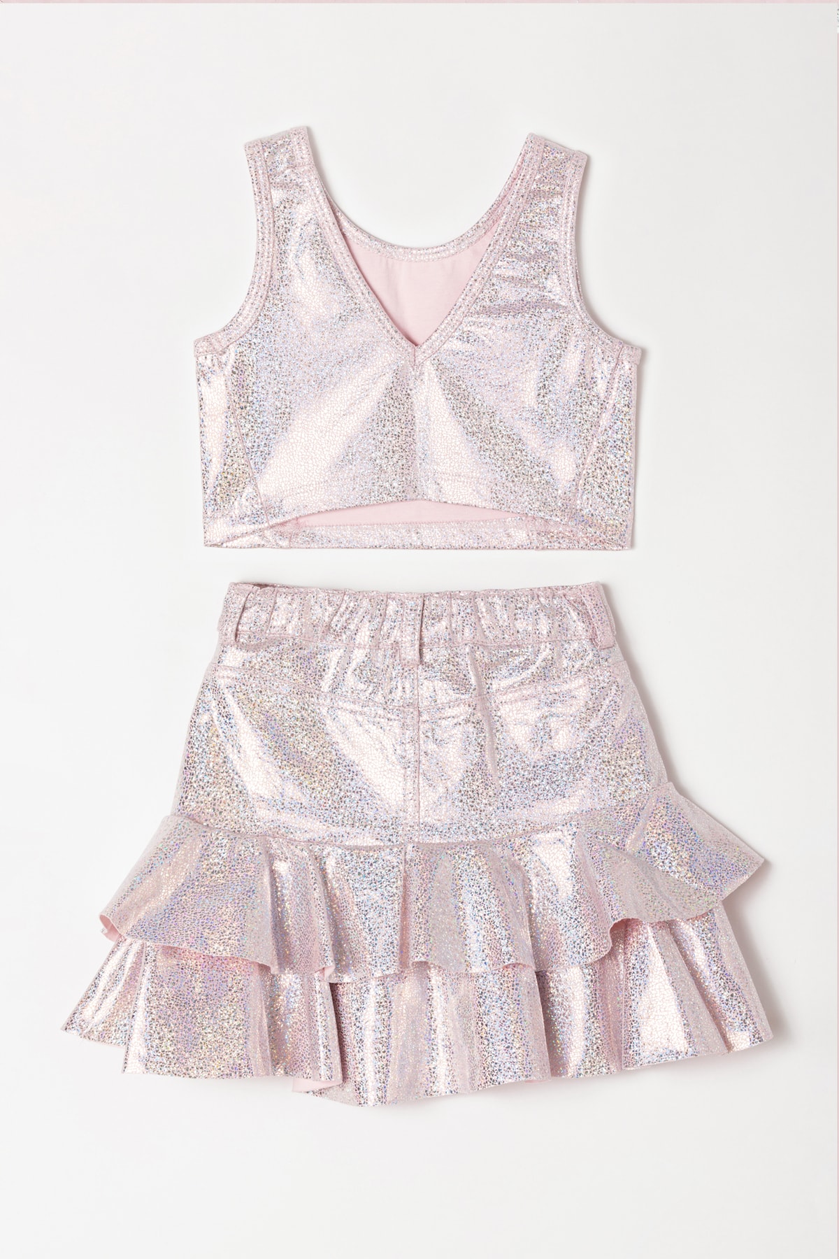 Miss Muse Sparkling Pink Kısa Üst-etek Takım Fiyatı, Yorumları - Trendyol