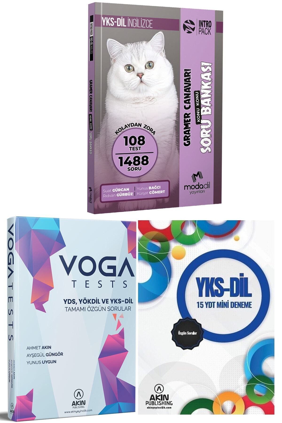 Modadil Yks-dil Ingilizce Gramer Canavarı+akın Dil Voga Tests+akın Yks ...